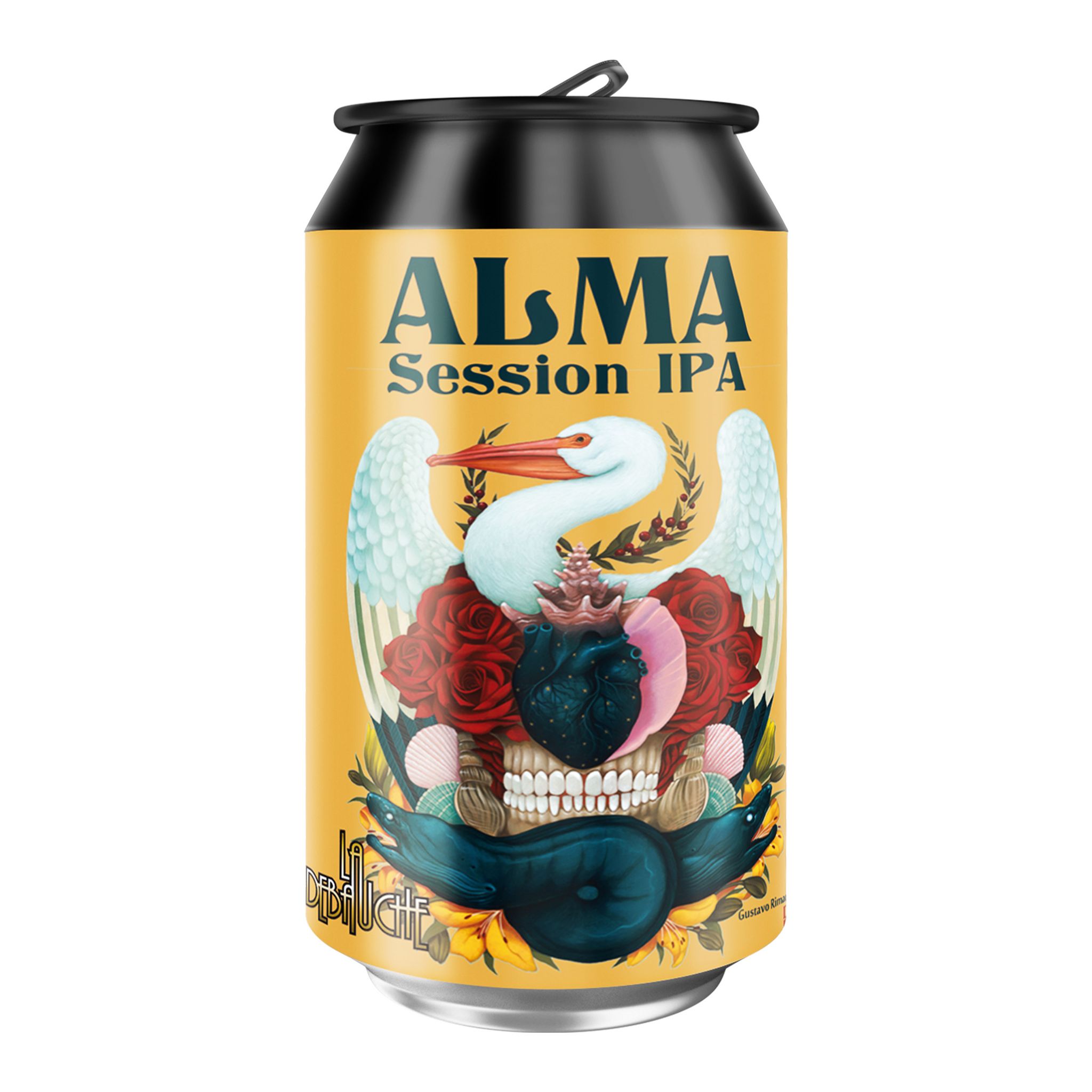 LA DEBAUCHE Alma Bière blonde IPA 5% 33cl pas cher - Auchan.fr