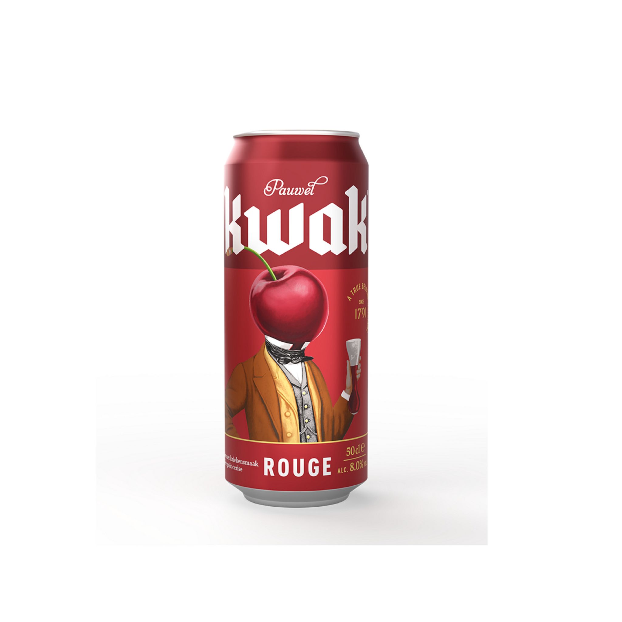 KWAK Bière rouge à la cerise 8% boîte 50cl pas cher - Auchan.fr