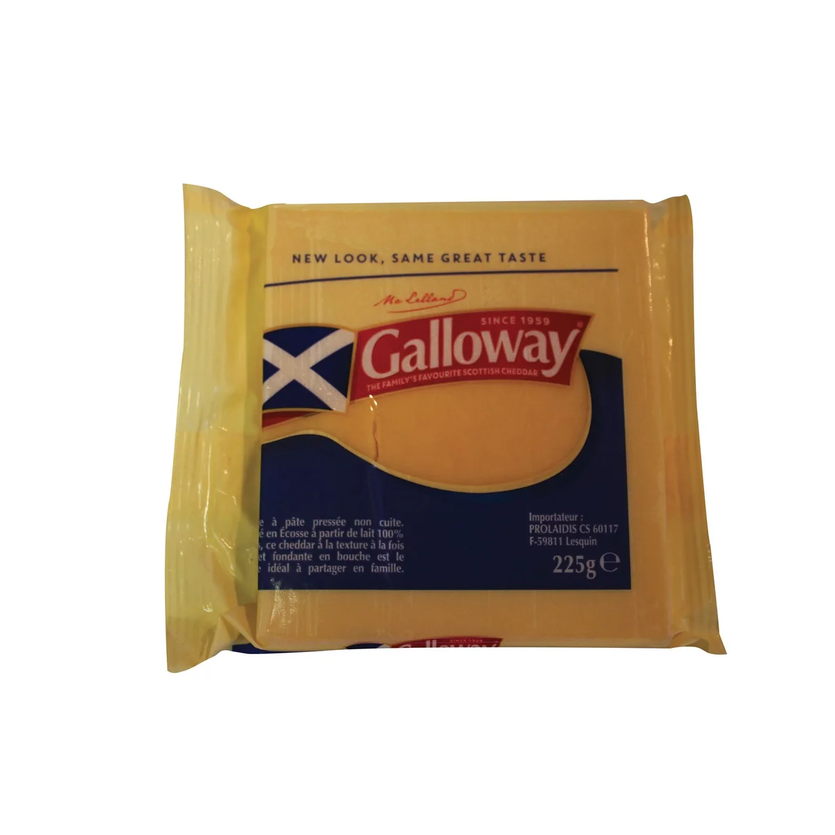 GALLOWAY Cheddar 225g pas cher - Auchan.fr