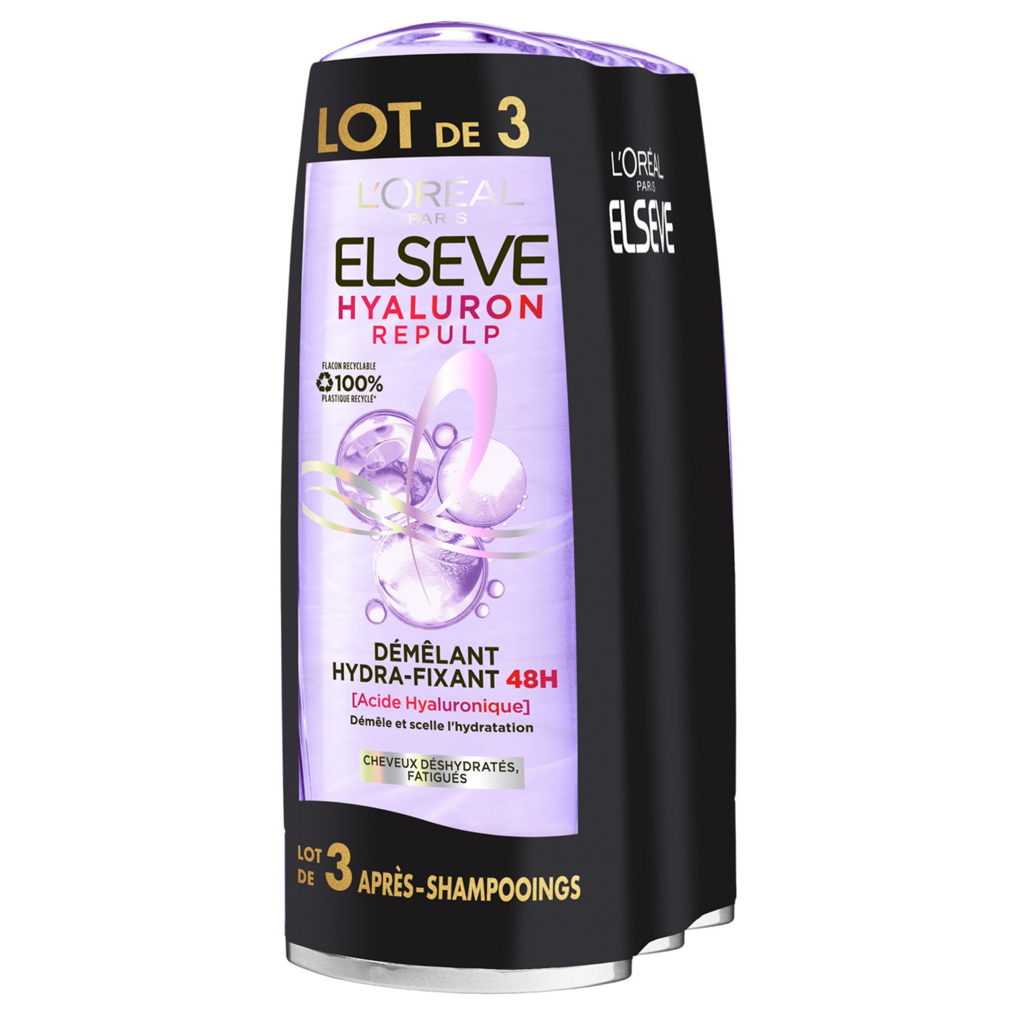 ELSEVE Hyaluron Repulp après-shampooing démêlant hydra-fixant 48h pour ...
