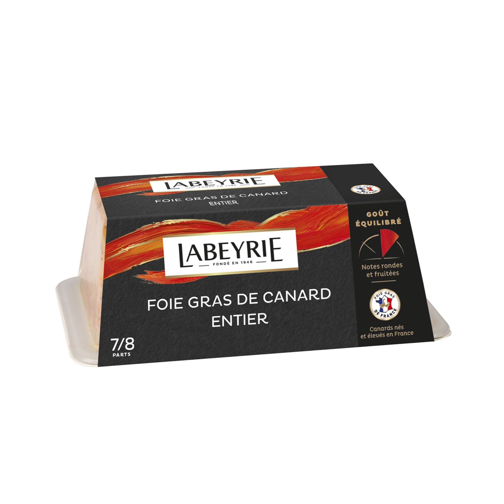 LABEYRIE Foie gras de canard entier 7-8 parts 270g pas cher - Auchan.fr