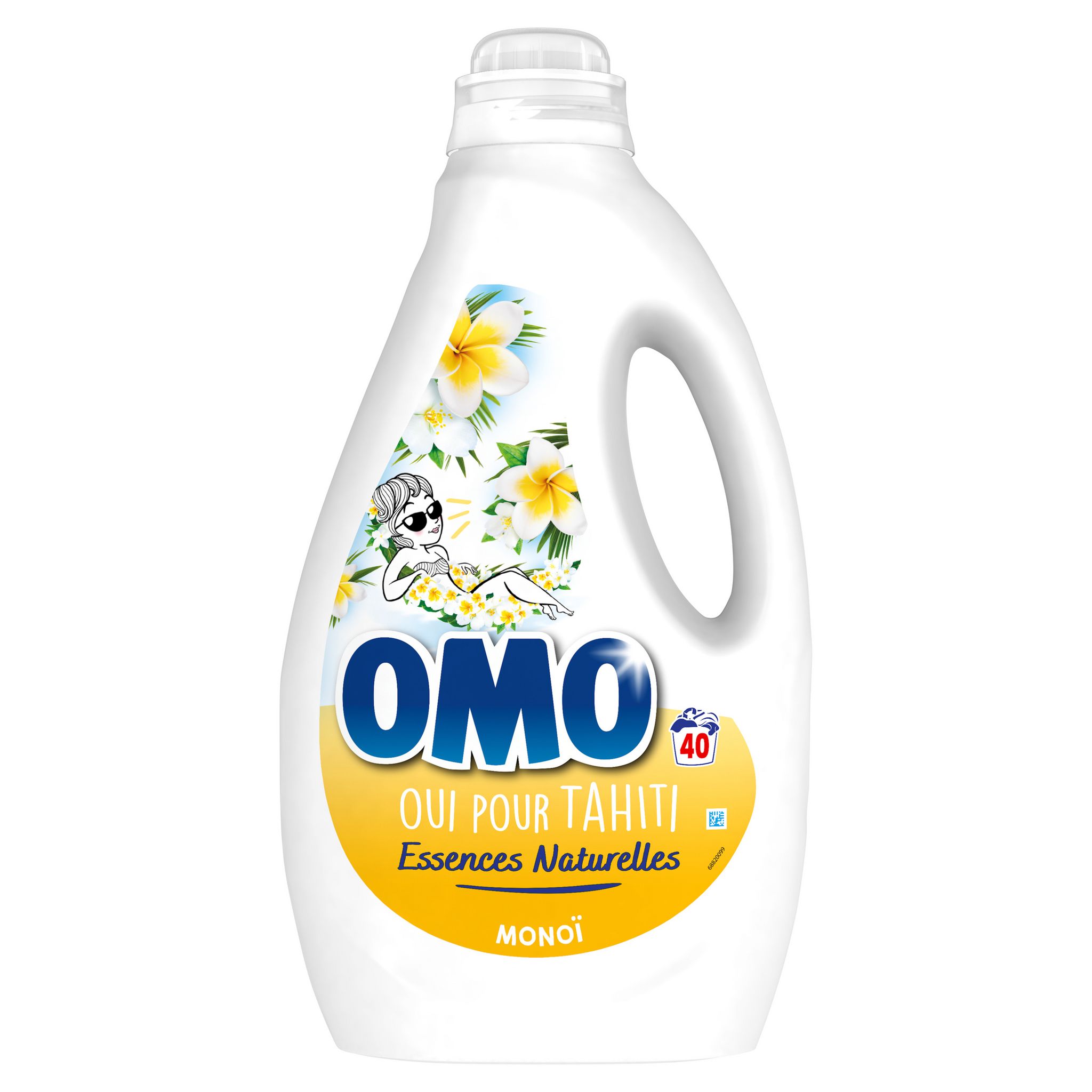 OMO Lessive liquide monoï 40 lavages 1.8l pas cher - Auchan.fr