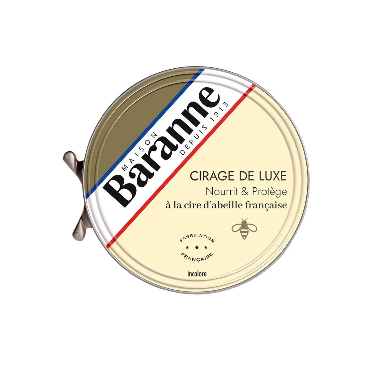 BARANNE Cirage de luxe incolore à la cire d'abeille 75ml pas cher ...