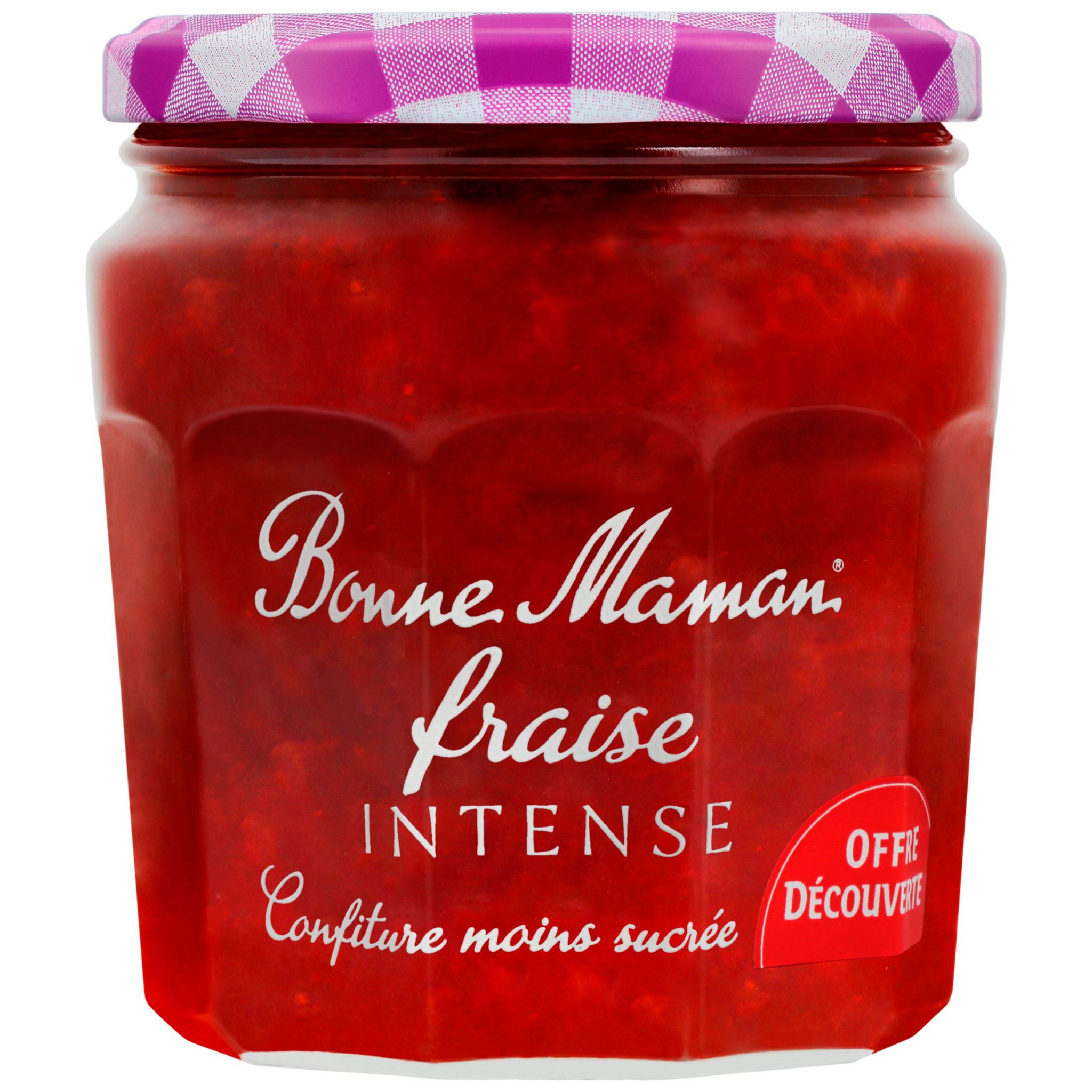 BONNE MAMAN Intense confiture de fraise 335g pas cher - Auchan.fr