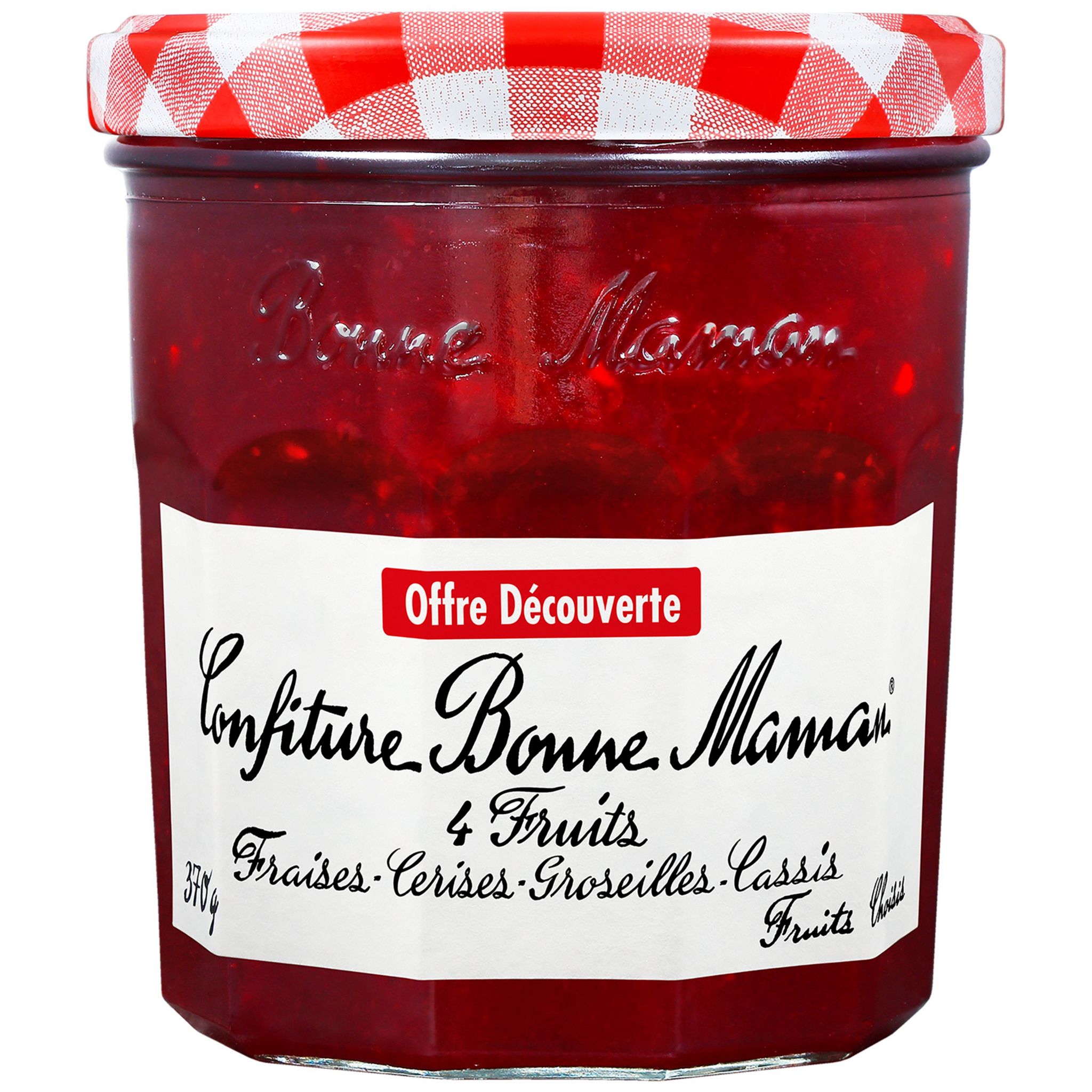 BONNE MAMAN Confiture 4 fruits 370g pas cher - Auchan.fr