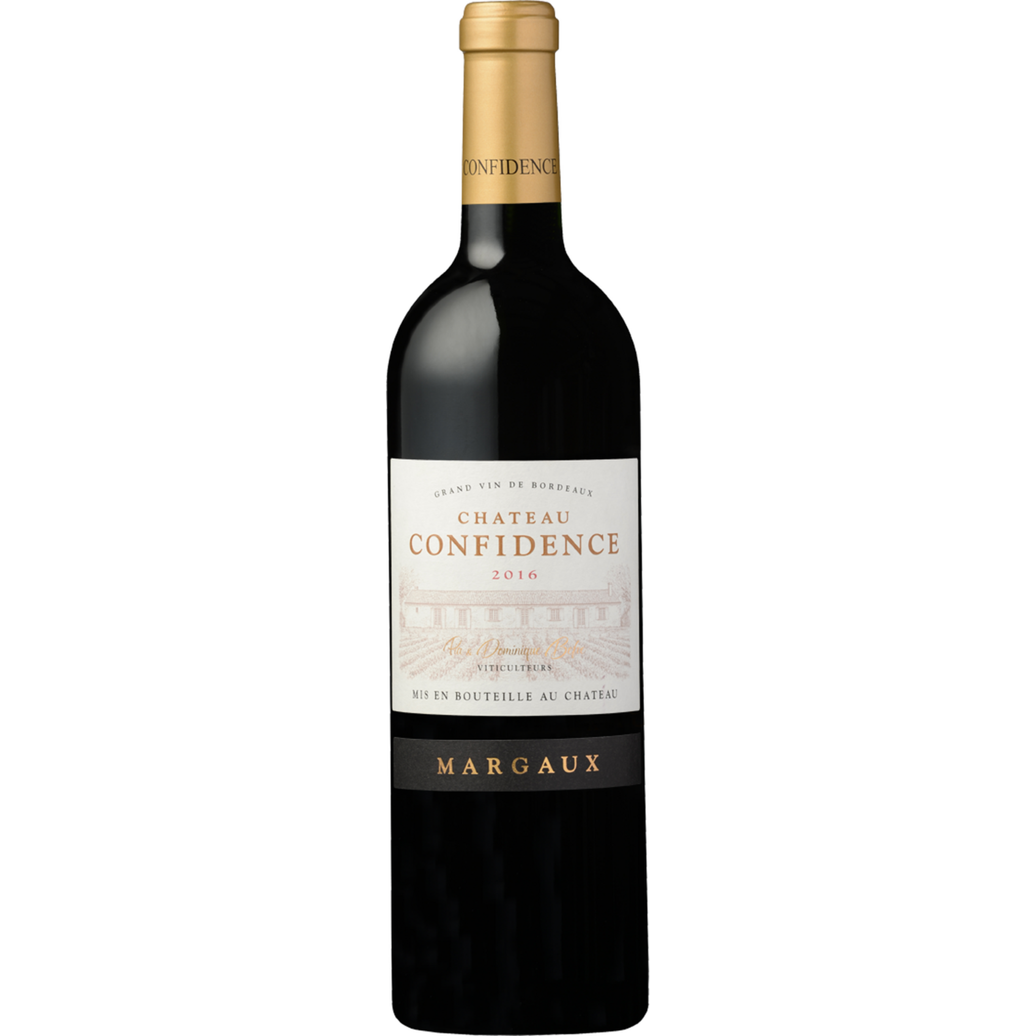 Vin rouge AOP Margaux Château Confidence 2016 75cl pas cher - Auchan.fr