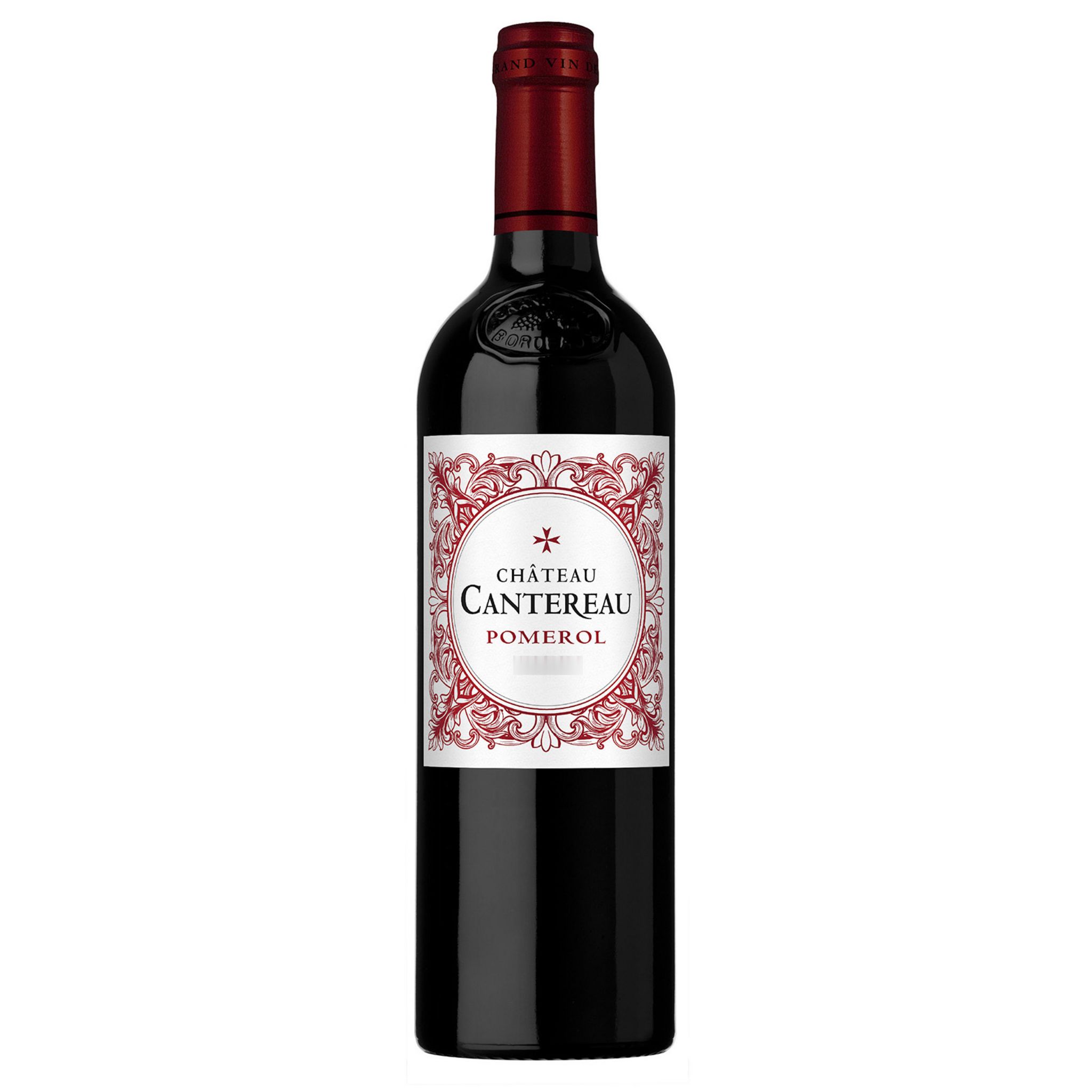 Vin rouge AOP Pomerol Château Cantereau 2020 75cl pas cher - Auchan.fr