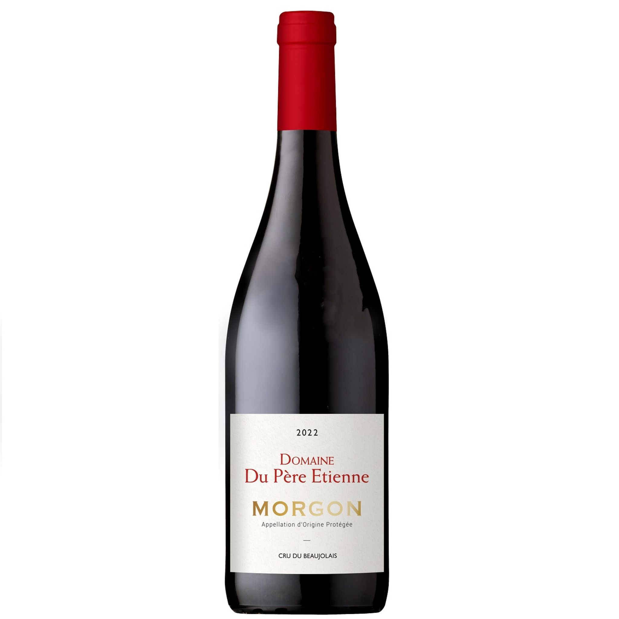 Vin rouge AOP Morgon Domaine du Père Etienne Cru du Beaujolais 75cl pas ...
