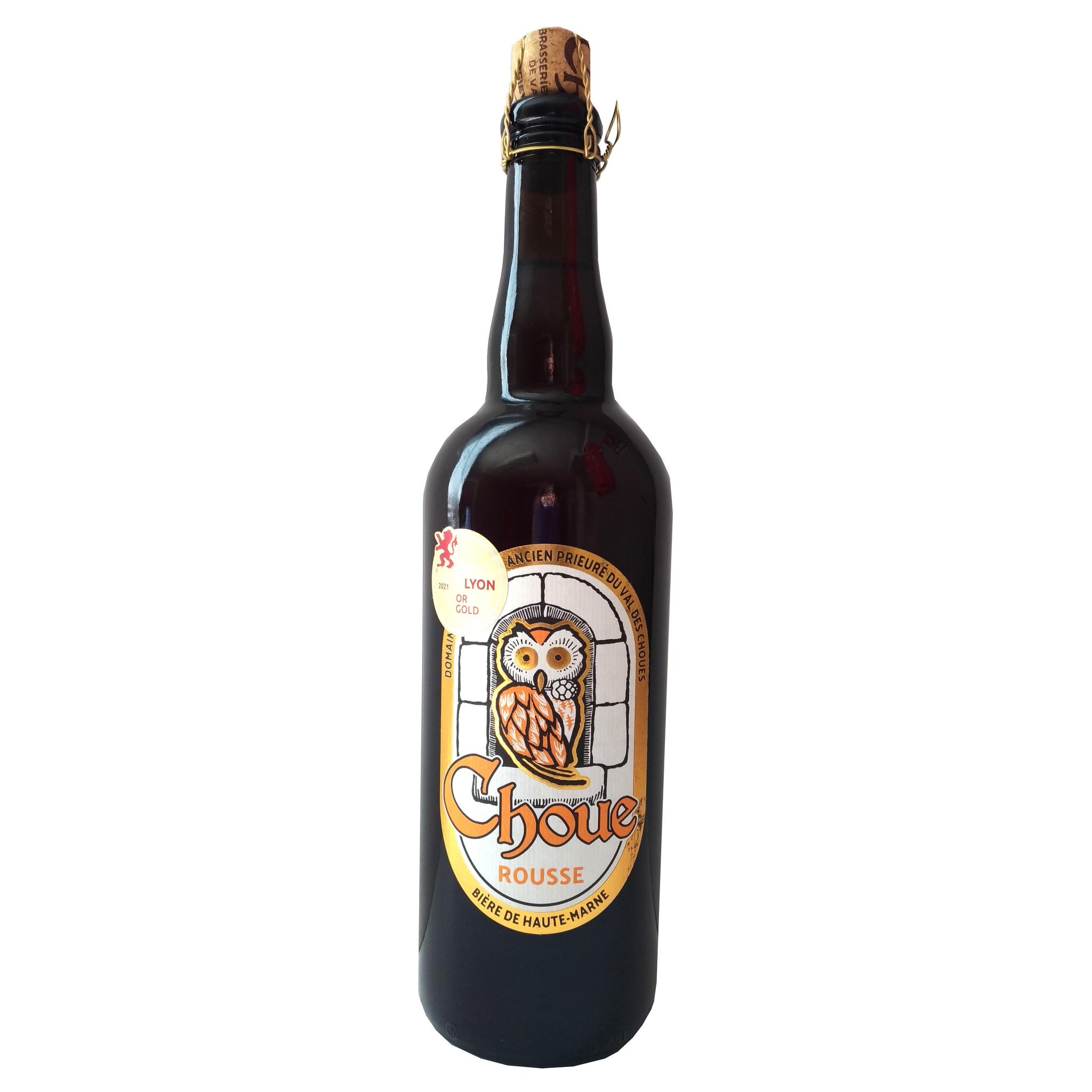 CHOUE Bière rousse 6.5% 75cl pas cher - Auchan.fr