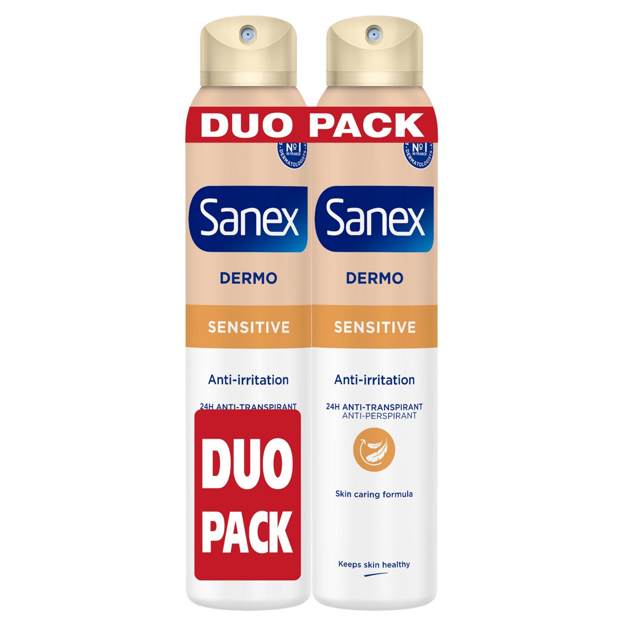 SANEX Déodorant anti-irritation dermo sensitive 2x200ml pas cher ...