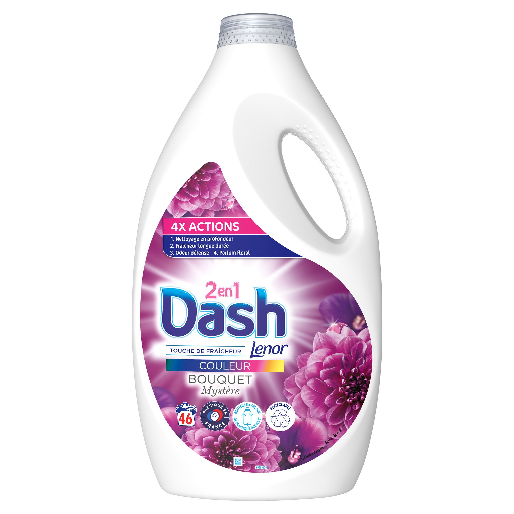 DASH Couleur Lessive liquide bouquet mystère 46 doses 2.3l pas cher ...