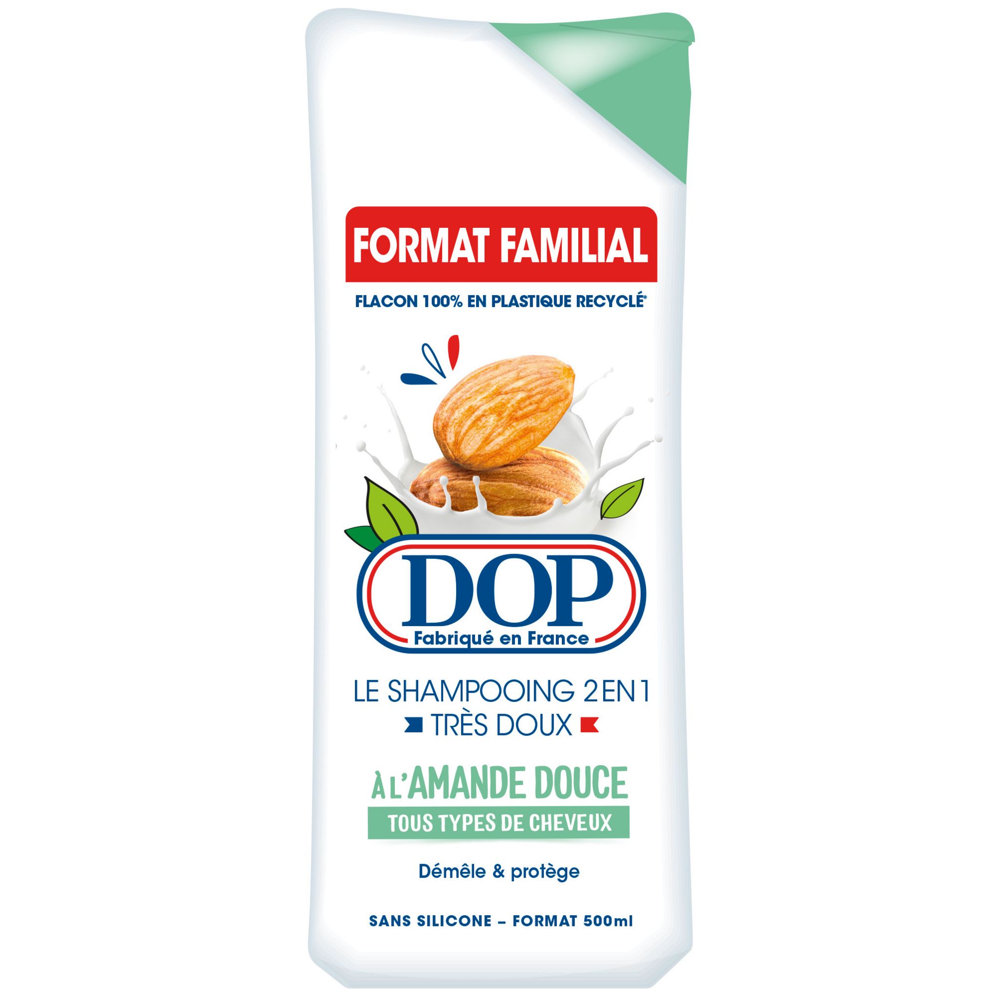 DOP Shampooing 2en1 à l'amande douce tous types de cheveux 500ml pas ...