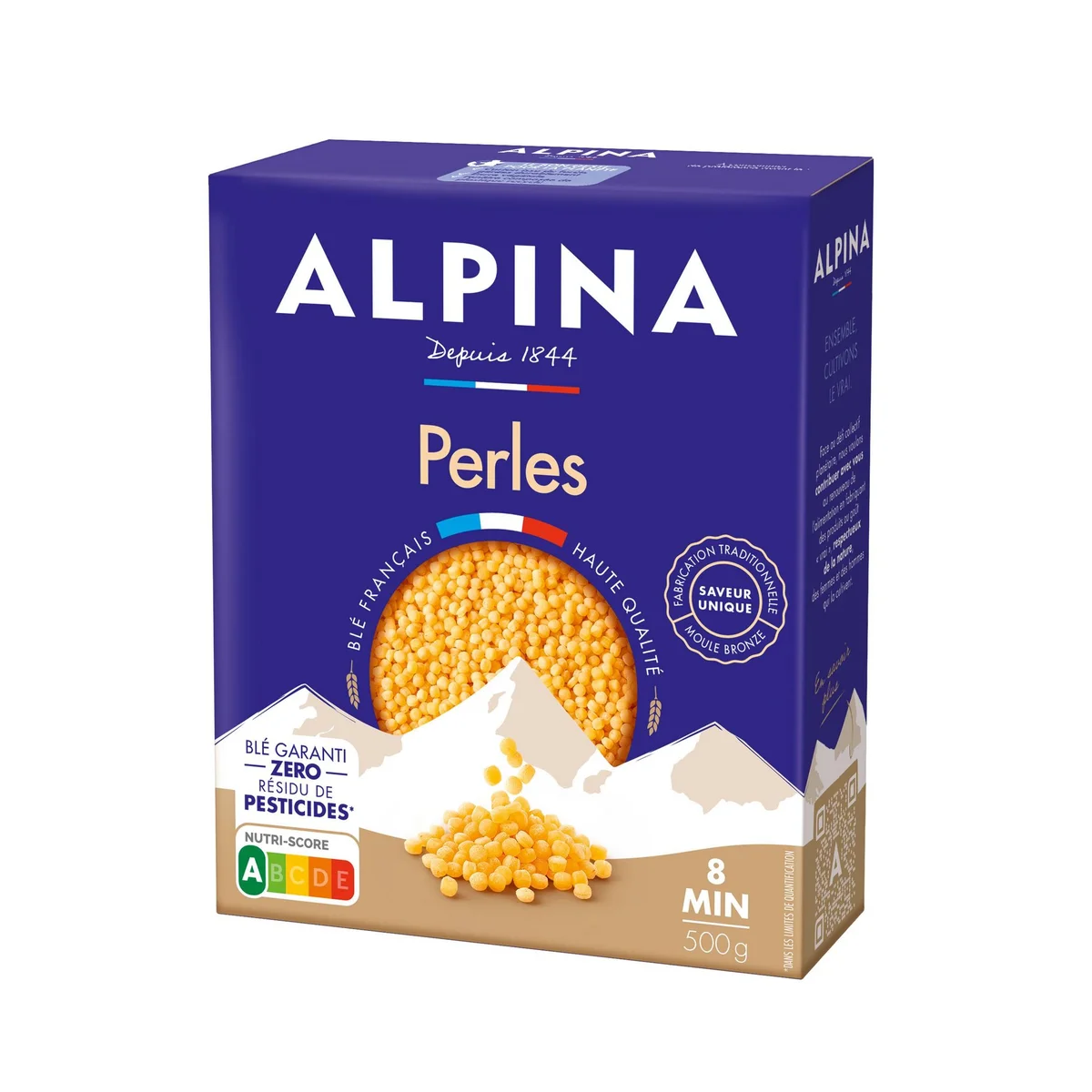 ALPINA SAVOIE Pâtes perles 500g pas cher - Auchan.fr