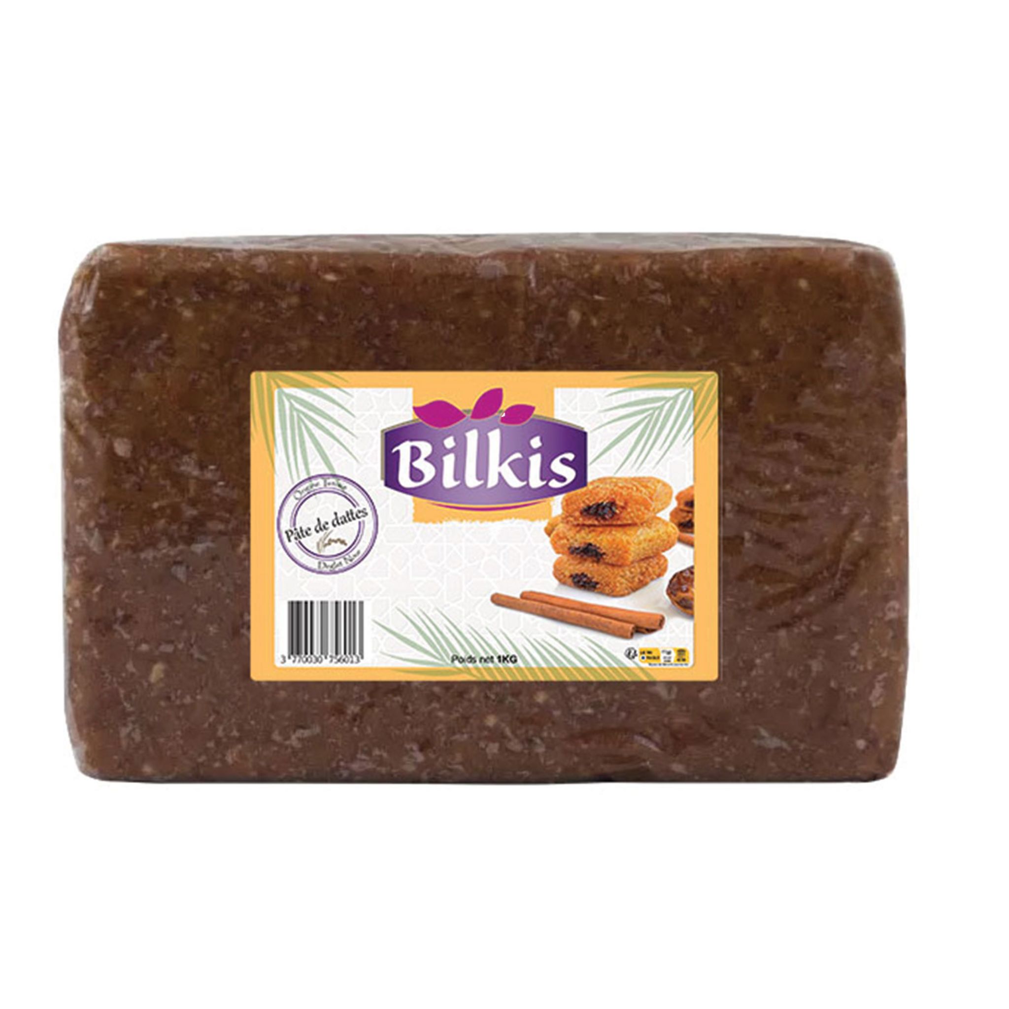 BILKIS Pâte de dattes de Tunisie 1kg pas cher - Auchan.fr