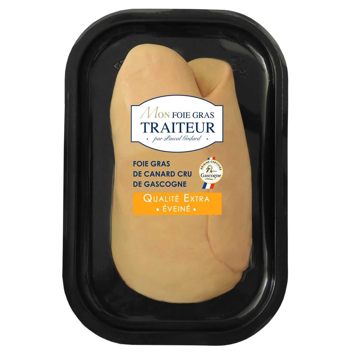 Foie gras de canard cru extra éveiné 550g pas cher - Auchan.fr