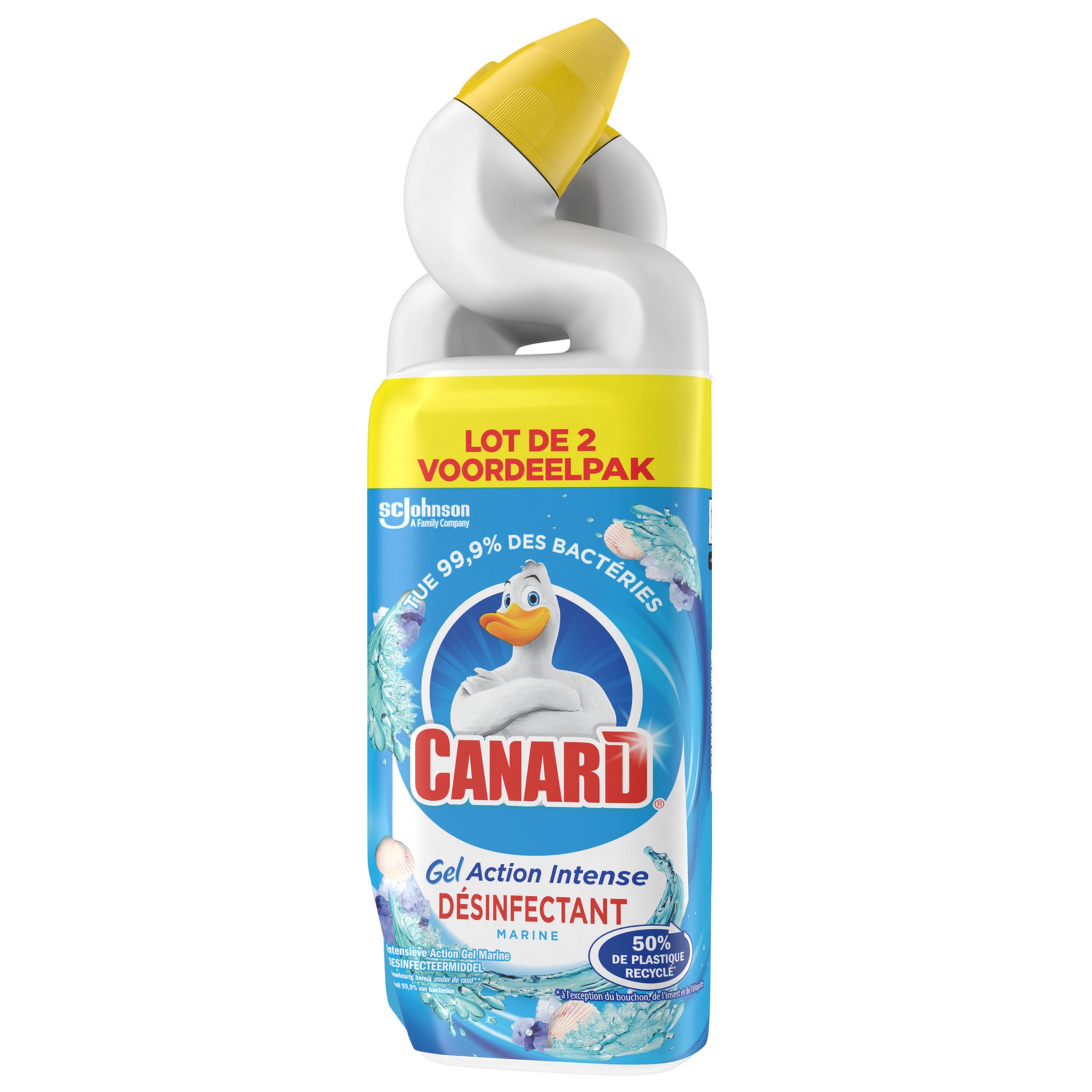 CANARD Gel WC action intense désinfectant marine 750ml pas cher - Auchan.fr