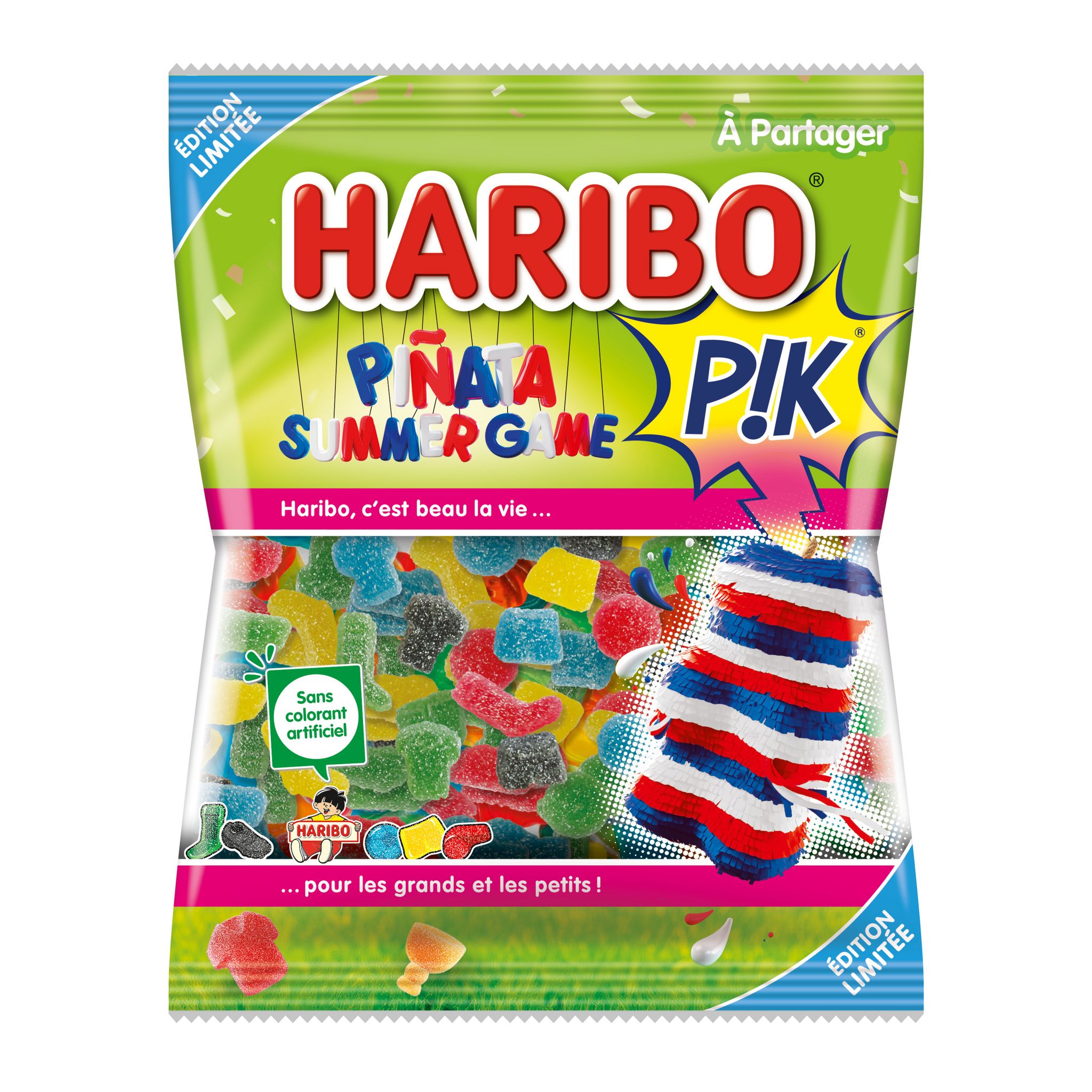 HARIBO Bonbons gélifiés Pik Pinata Summer Game 220g pas cher - Auchan.fr