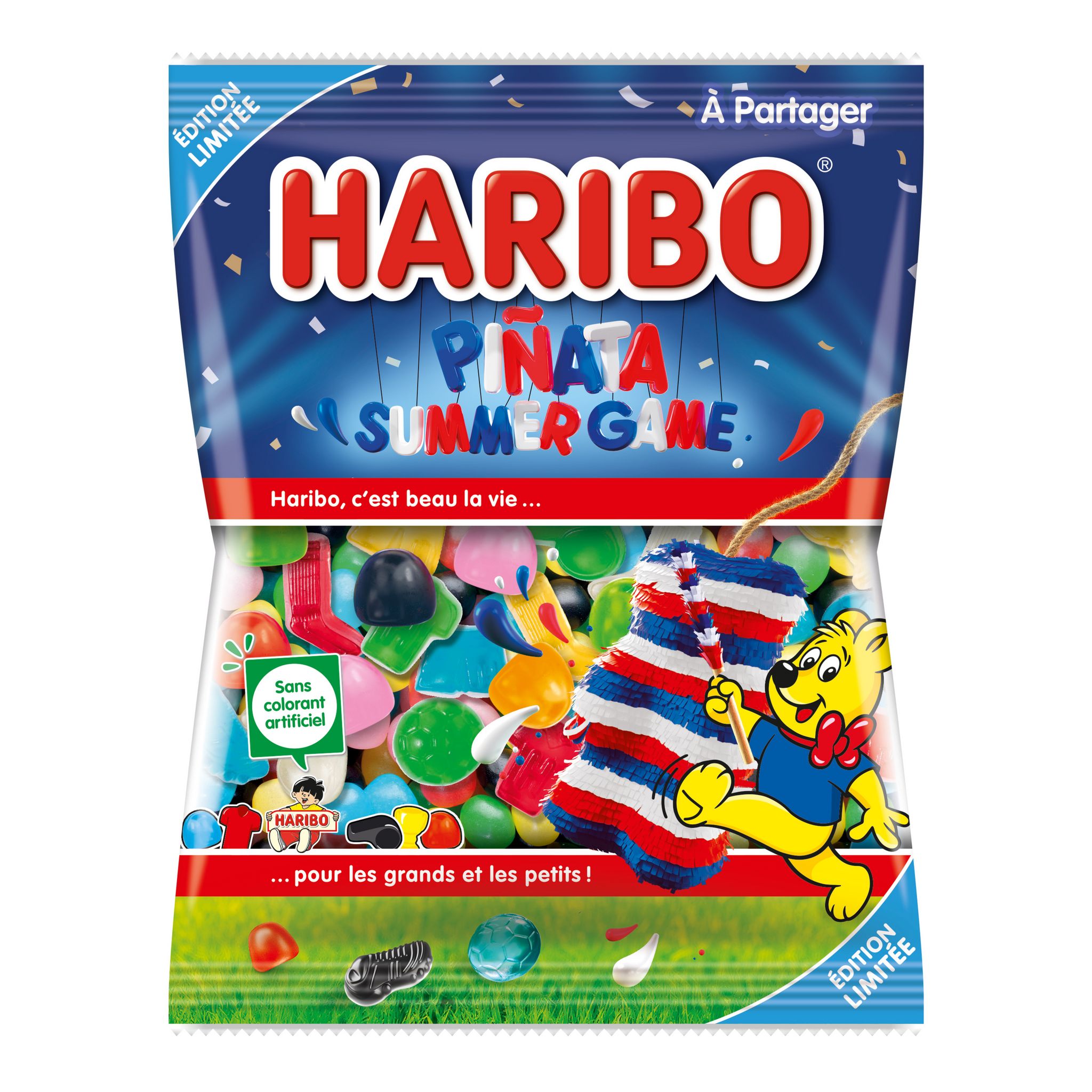 HARIBO Bonbons gélifiés Pinata Summer Game 250g pas cher - Auchan.fr