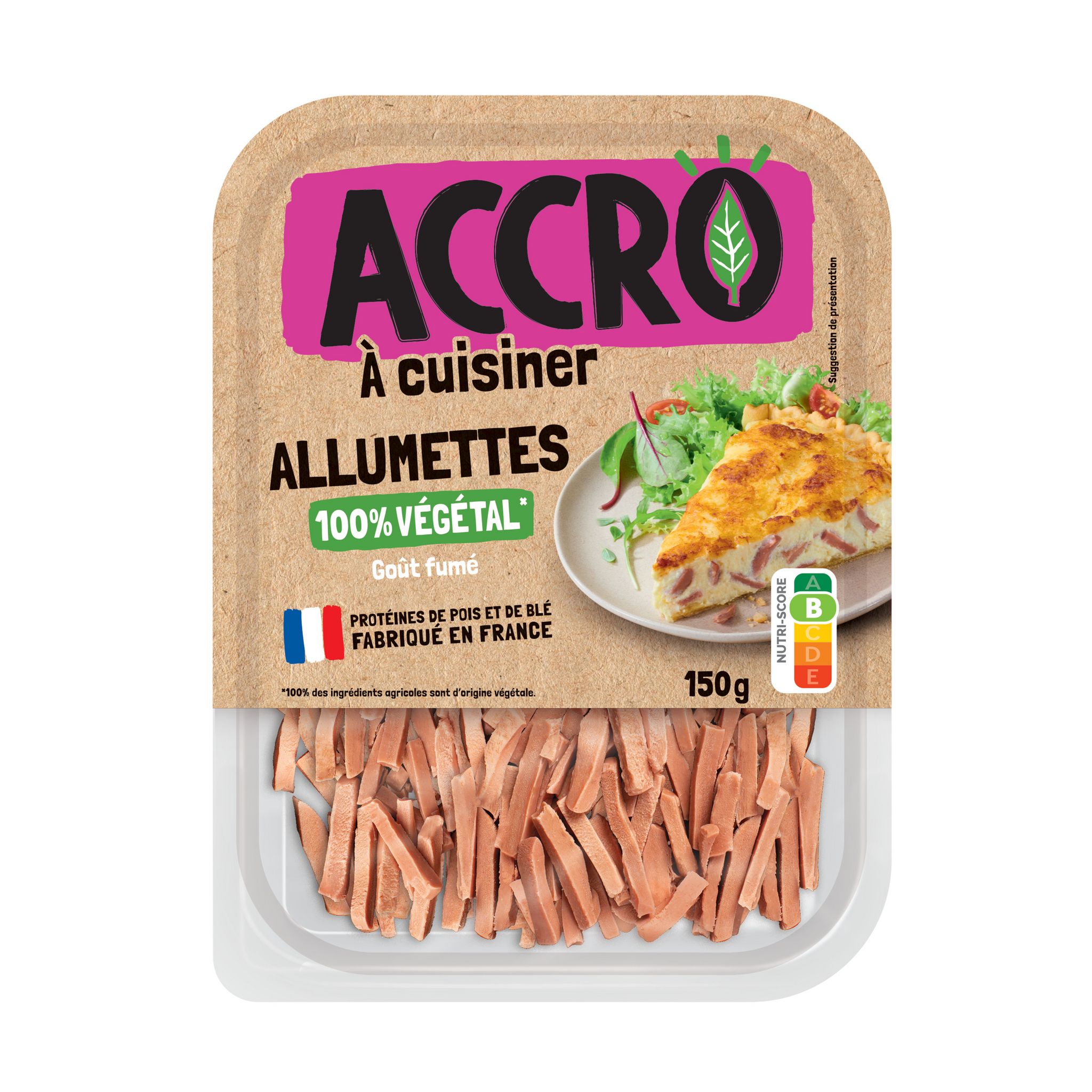 ACCRO Allumettes végétales goût fumé 150g pas cher - Auchan.fr
