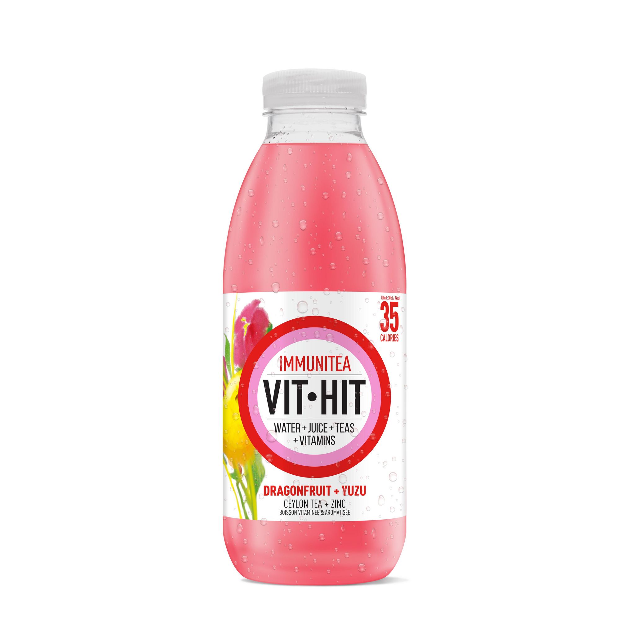Vit Hit Boisson dragonfruit yuzu 50cl pas cher - Auchan.fr