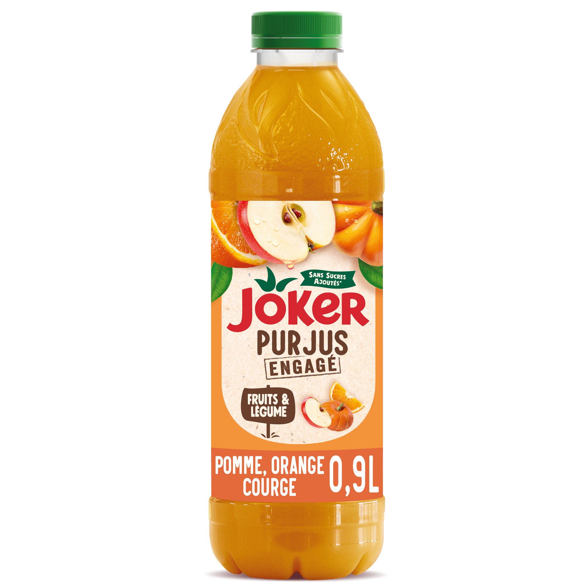 JOKER Pur jus pomme orange courge sans sucres ajoutés 90cl pas cher ...