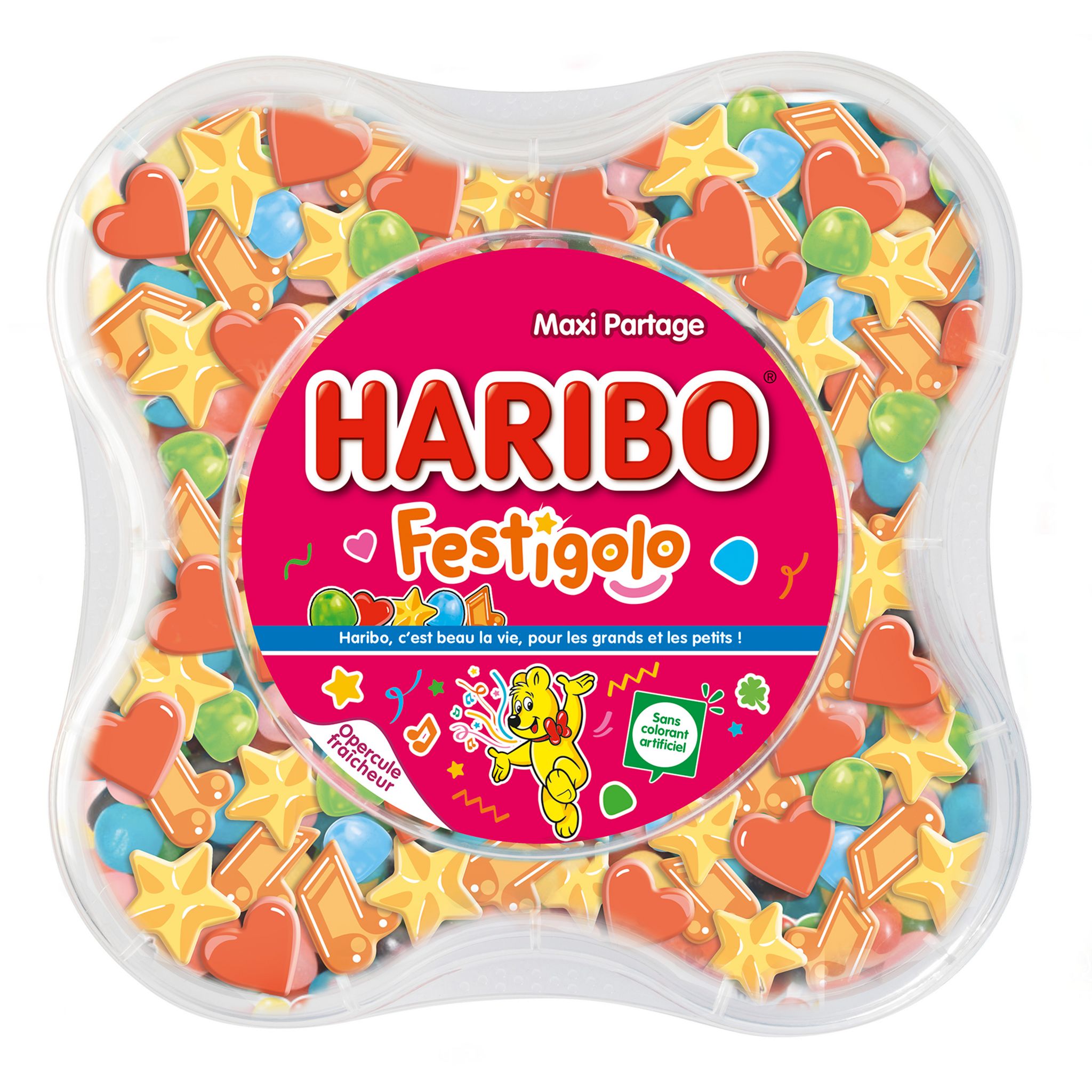 HARIBO Assortiment de bonbons gélifiés Festigolo 600g pas cher - Auchan.fr