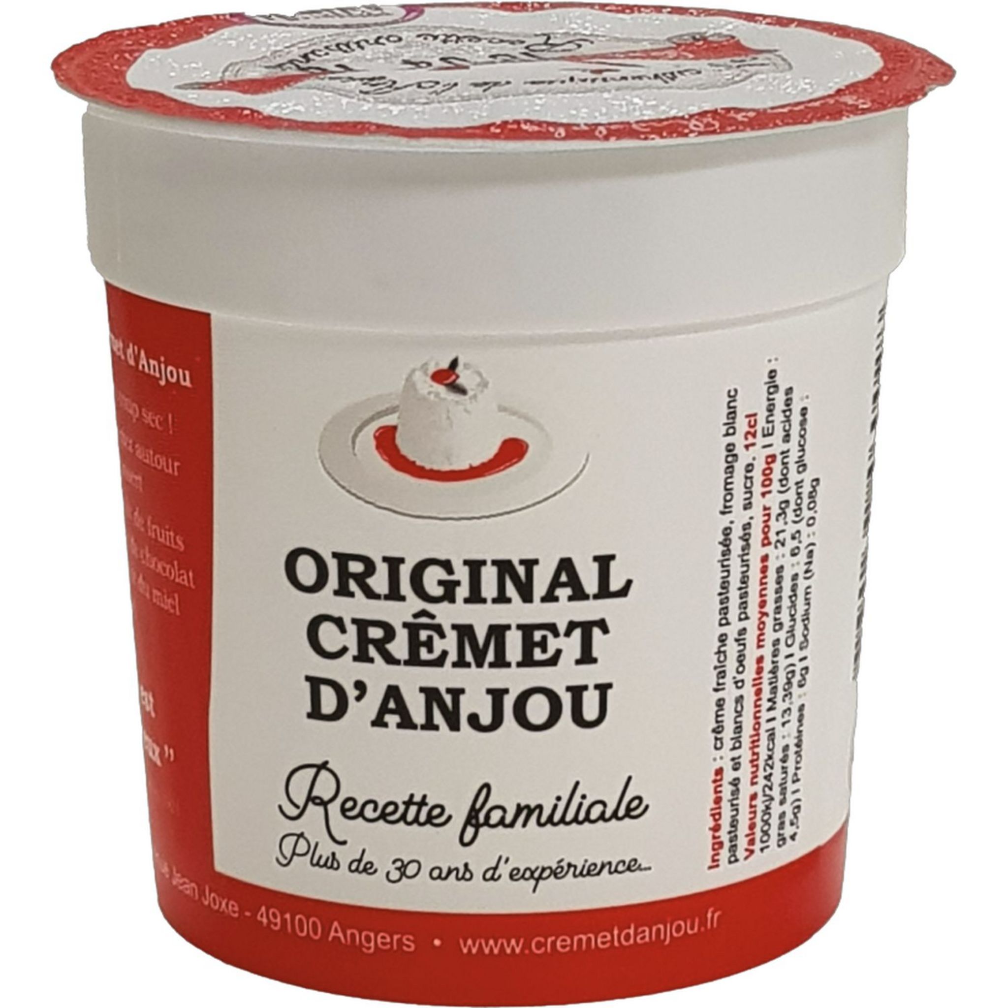 CREMET D'ANJOU Original crémet d'Anjou 100g pas cher - Auchan.fr