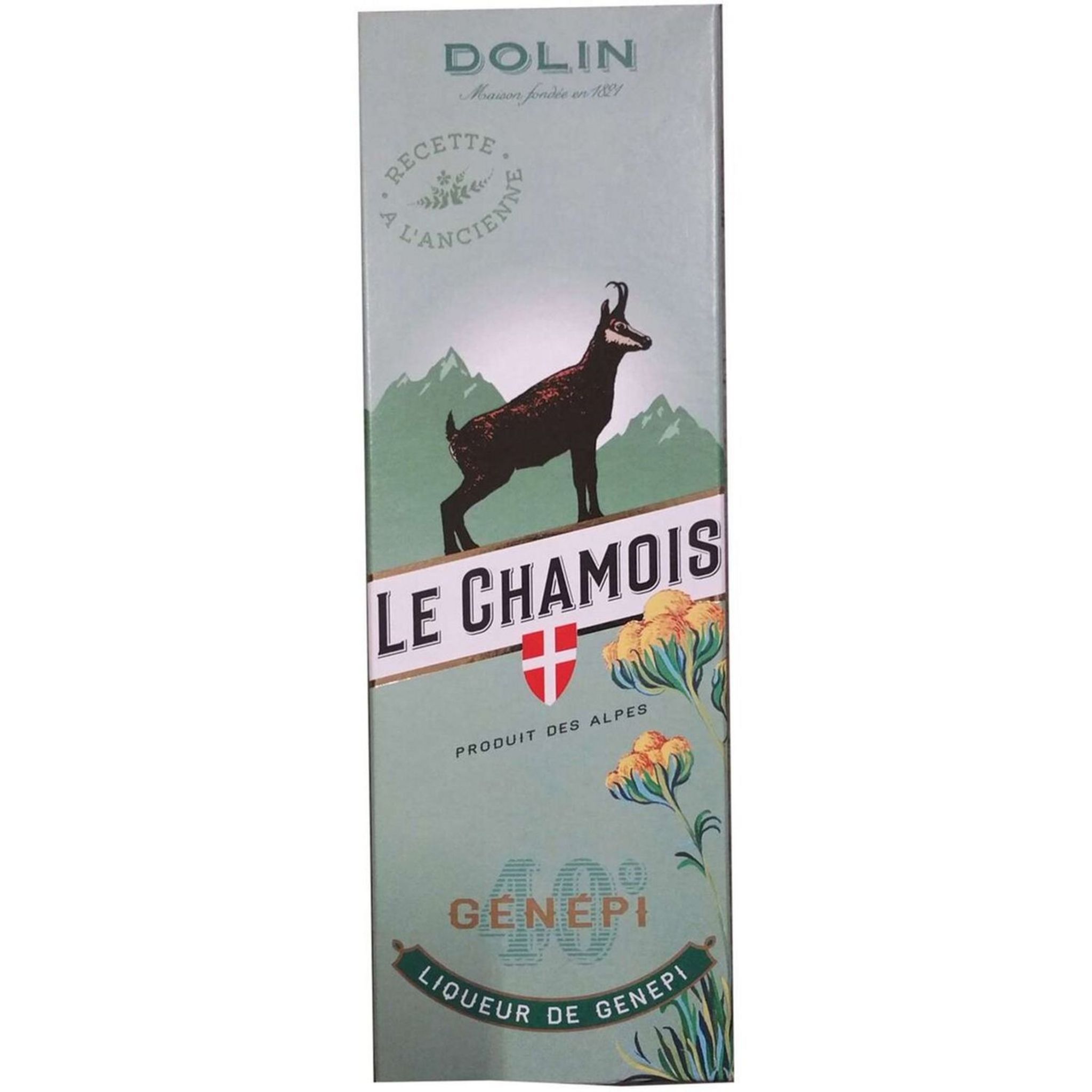 DOLIN Liqueur genépi le Chamois 40% 35cl pas cher - Auchan.fr