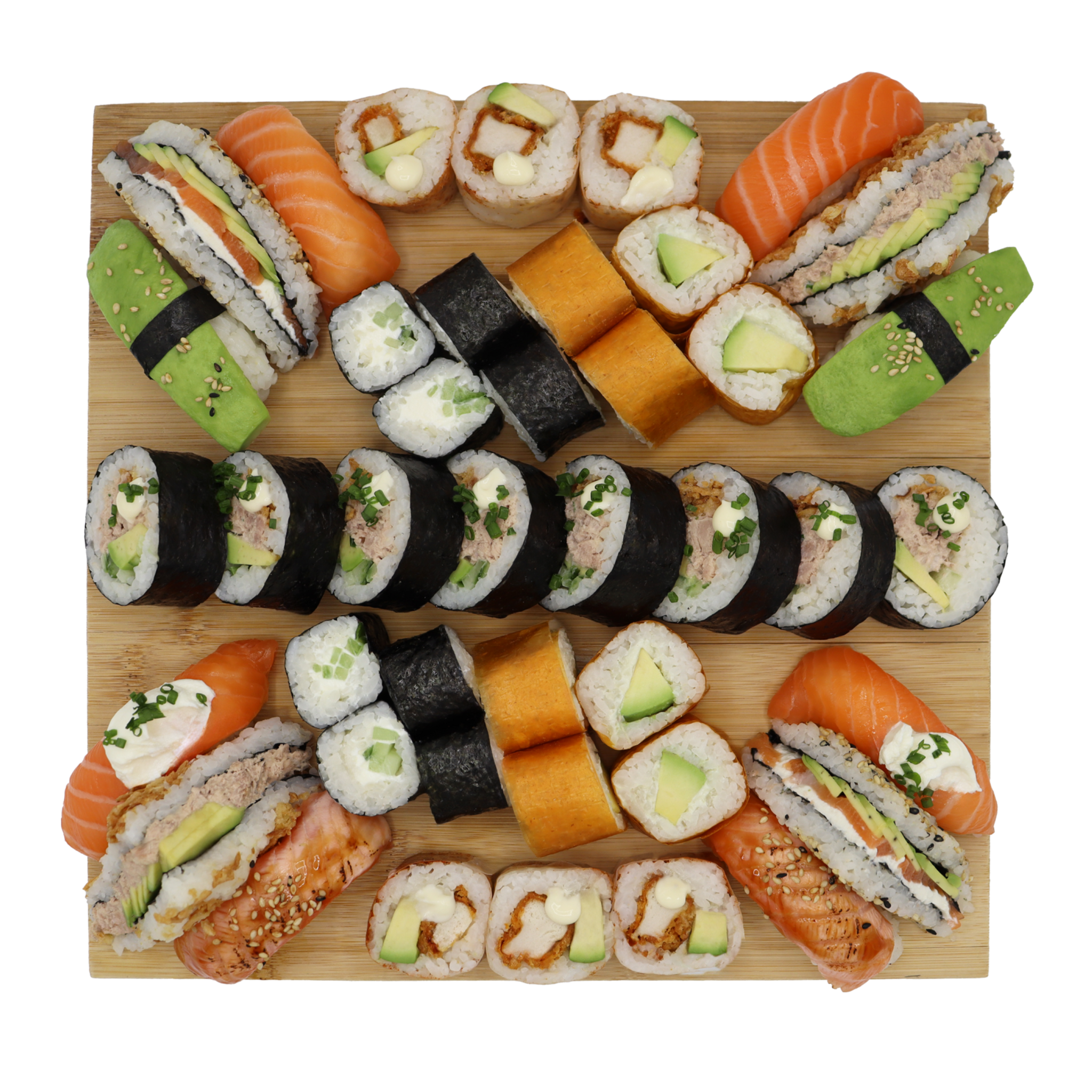 MON CHEF SUSHI Box Apéro 42 pièces 1,1kg pas cher - Auchan.fr