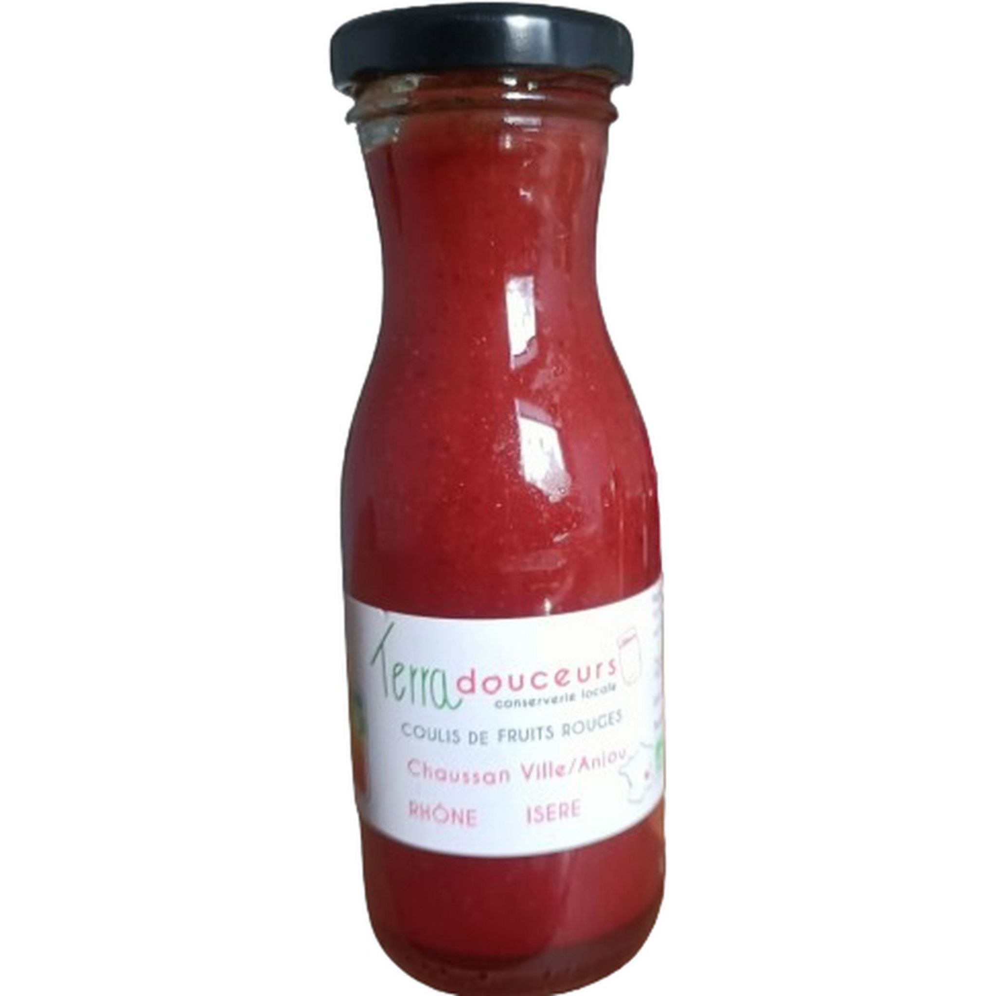 TERRA DOUCEURS Coulis de fruits rouges bio 170g pas cher - Auchan.fr