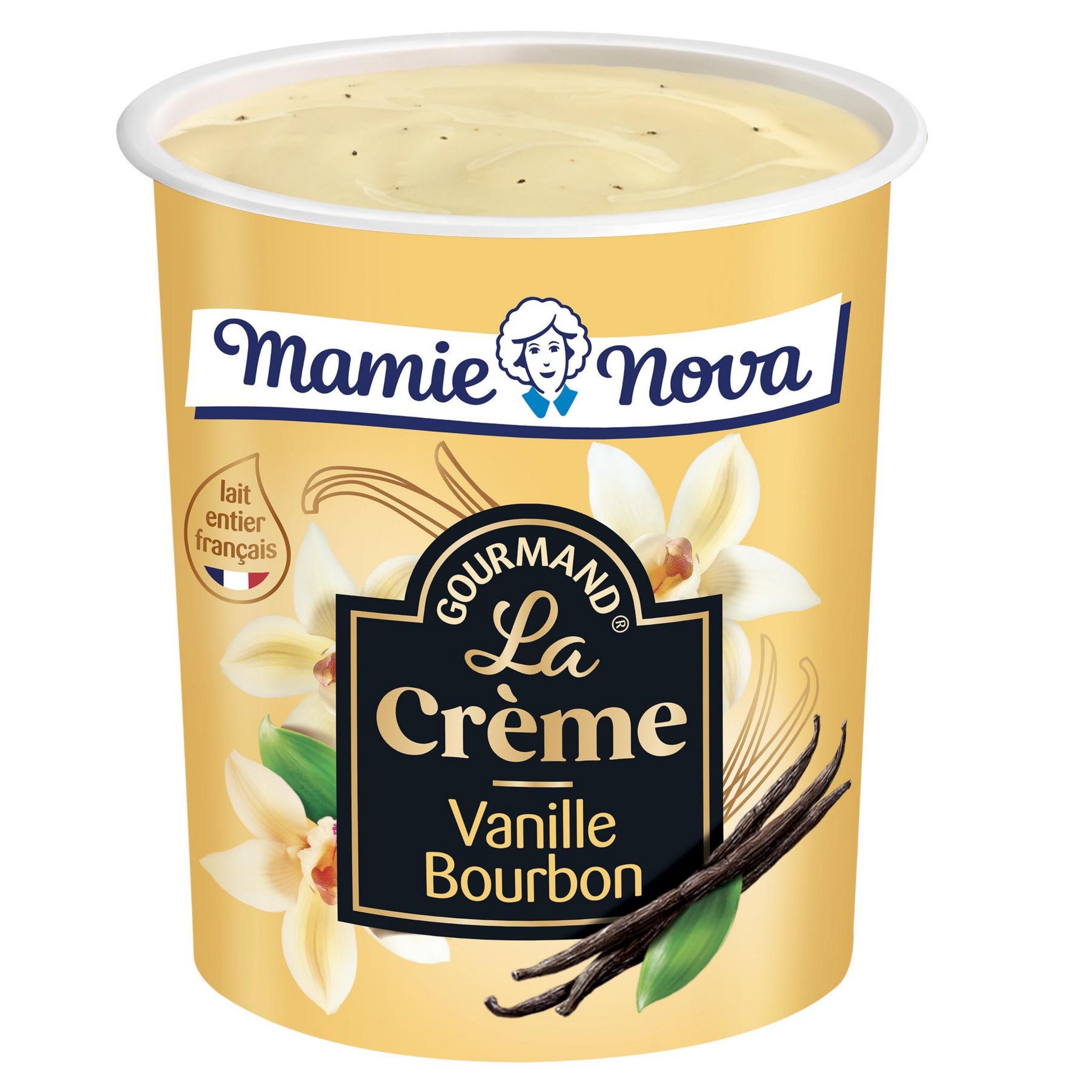 MAMIE NOVA Gourmand Crème dessert à la vanille bourbon 6x150g pas cher ...