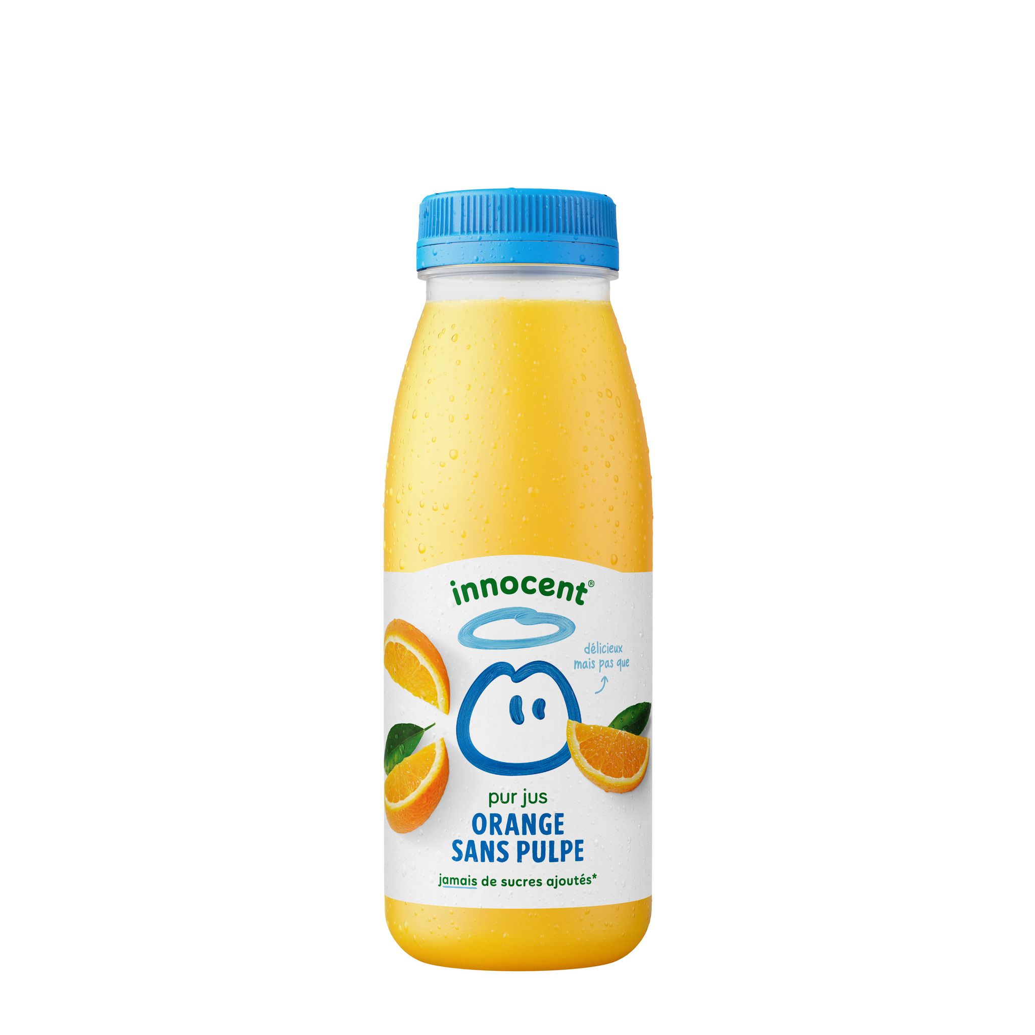 INNOCENT Pur jus d'orange sans pulpe 25cl pas cher - Auchan.fr