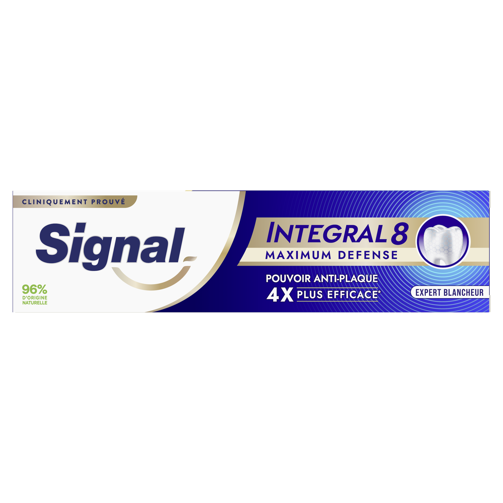 SIGNAL Intégral 8 Dentifrice maximum défense pouvoir anti plaque expert ...