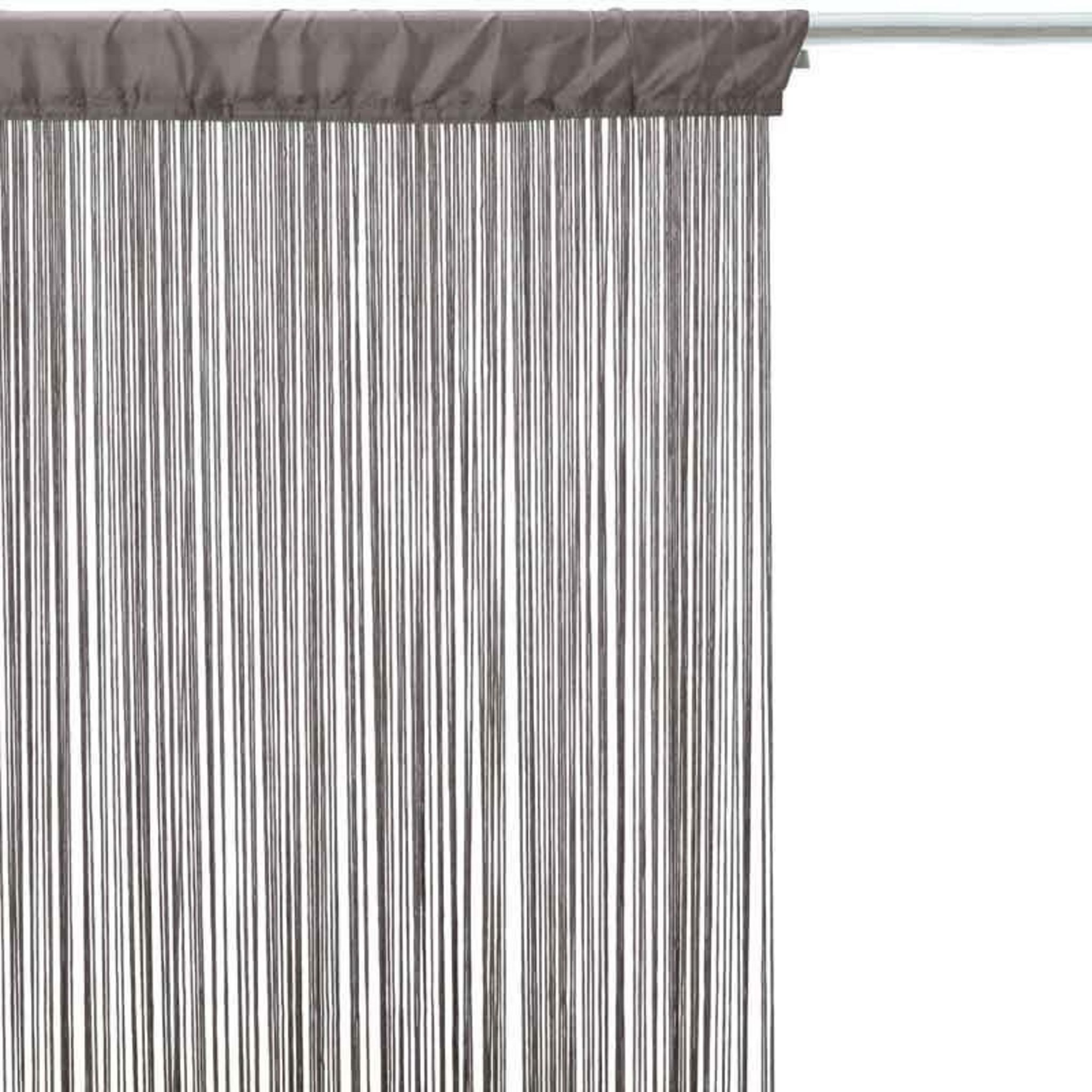 ATMOSPHERA Rideau Fil Guopo 90x200cm Gris pas cher - Auchan.fr