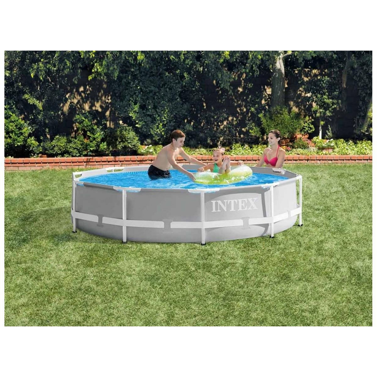 INTEX Piscine tubulaire Prism Frame ronde 3,66 x 0,76 m - Intex pas ...