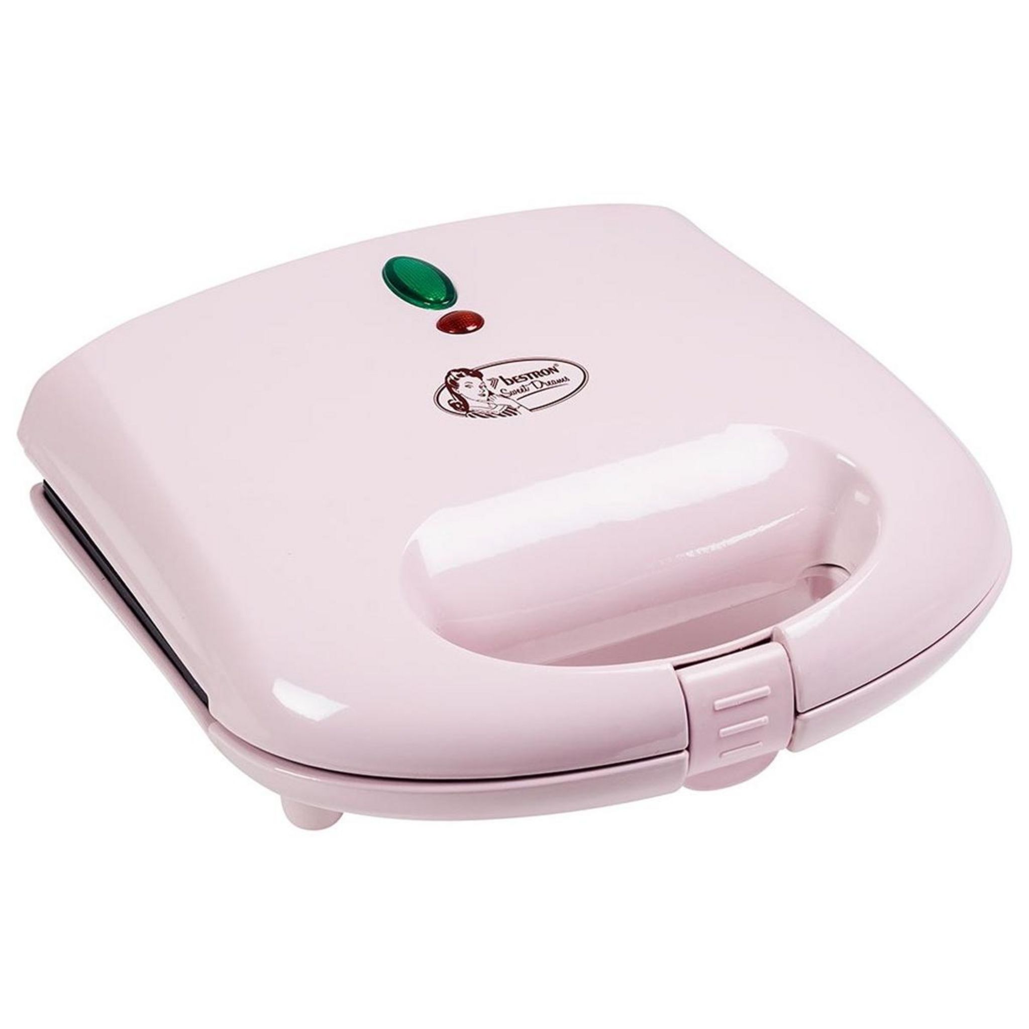 Bestron Gaufrier 700w rose - asw401p pas cher - Auchan.fr