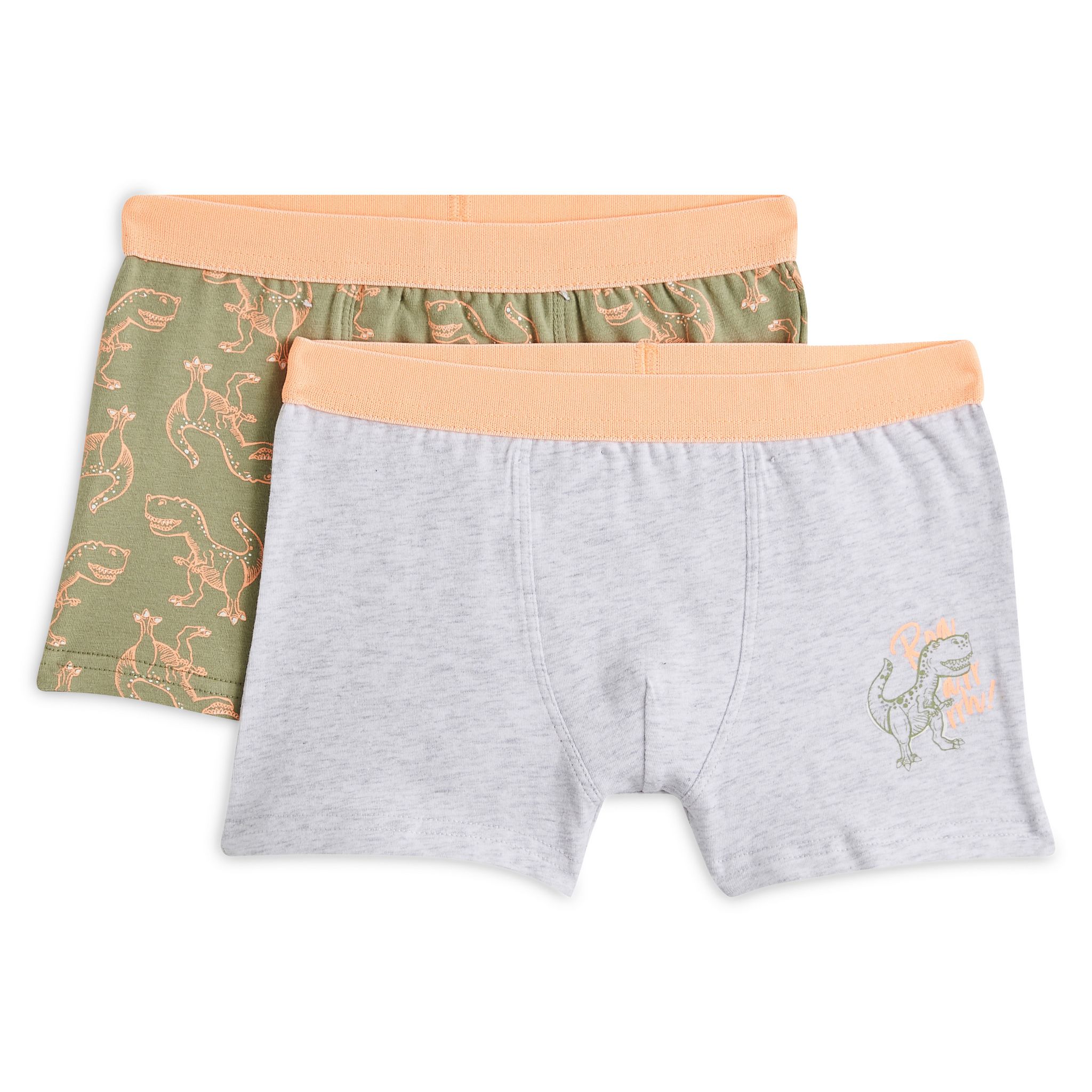 INEXTENSO Lot de 2 boxers dinosaures garçon pas cher - Auchan.fr