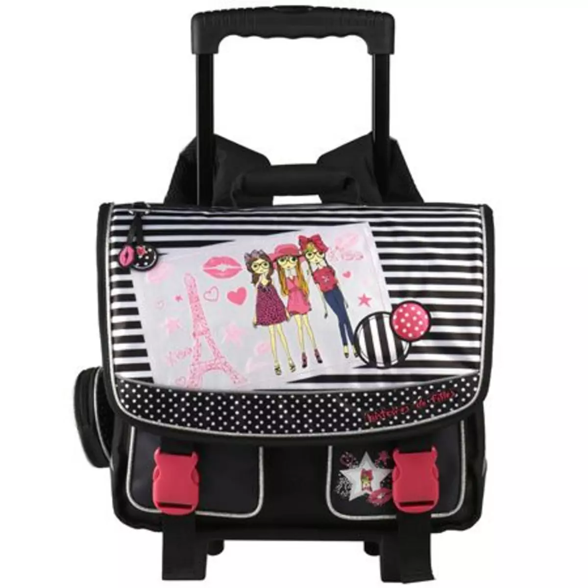 Histoires de filles Cartable à roulettes pas cher - Auchan.fr Histoires de filles Cartable à roulettes pas cher - Auchan.fr
