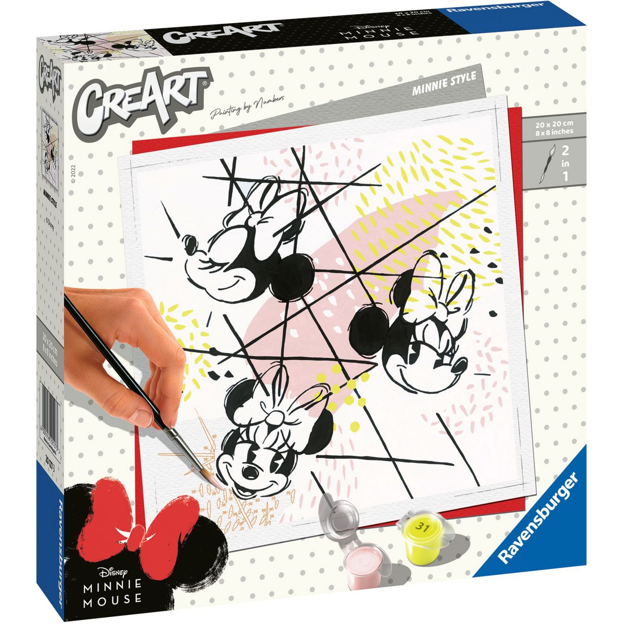 RAVENSBURGER Tableau Minnie Style / Disney Minnie Mouse - CreArt ...