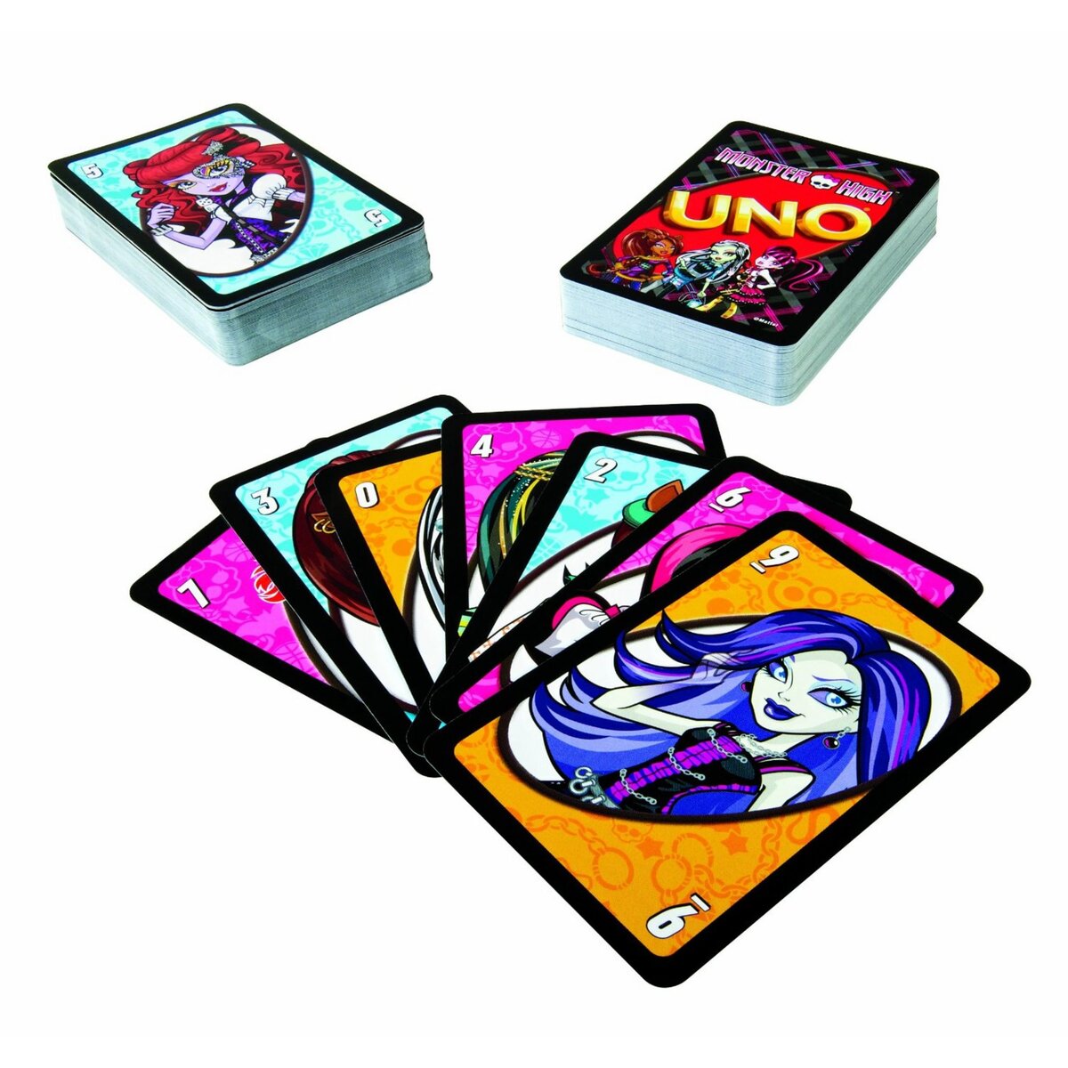 MATTEL Uno Monster High pas cher - Auchan.fr