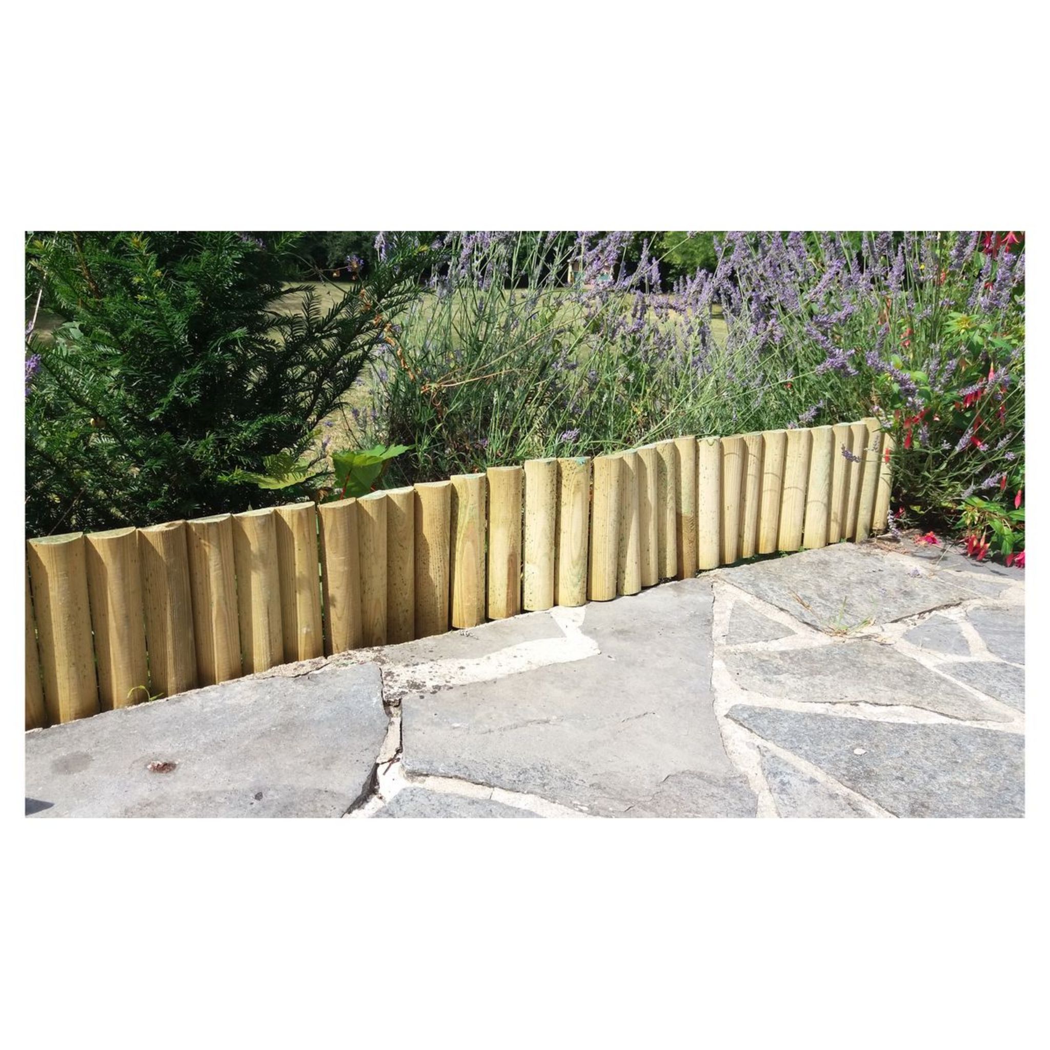 GARDENSTAR Bordure rondin souple diamètre 5x20/40 L105cm pas cher ...
