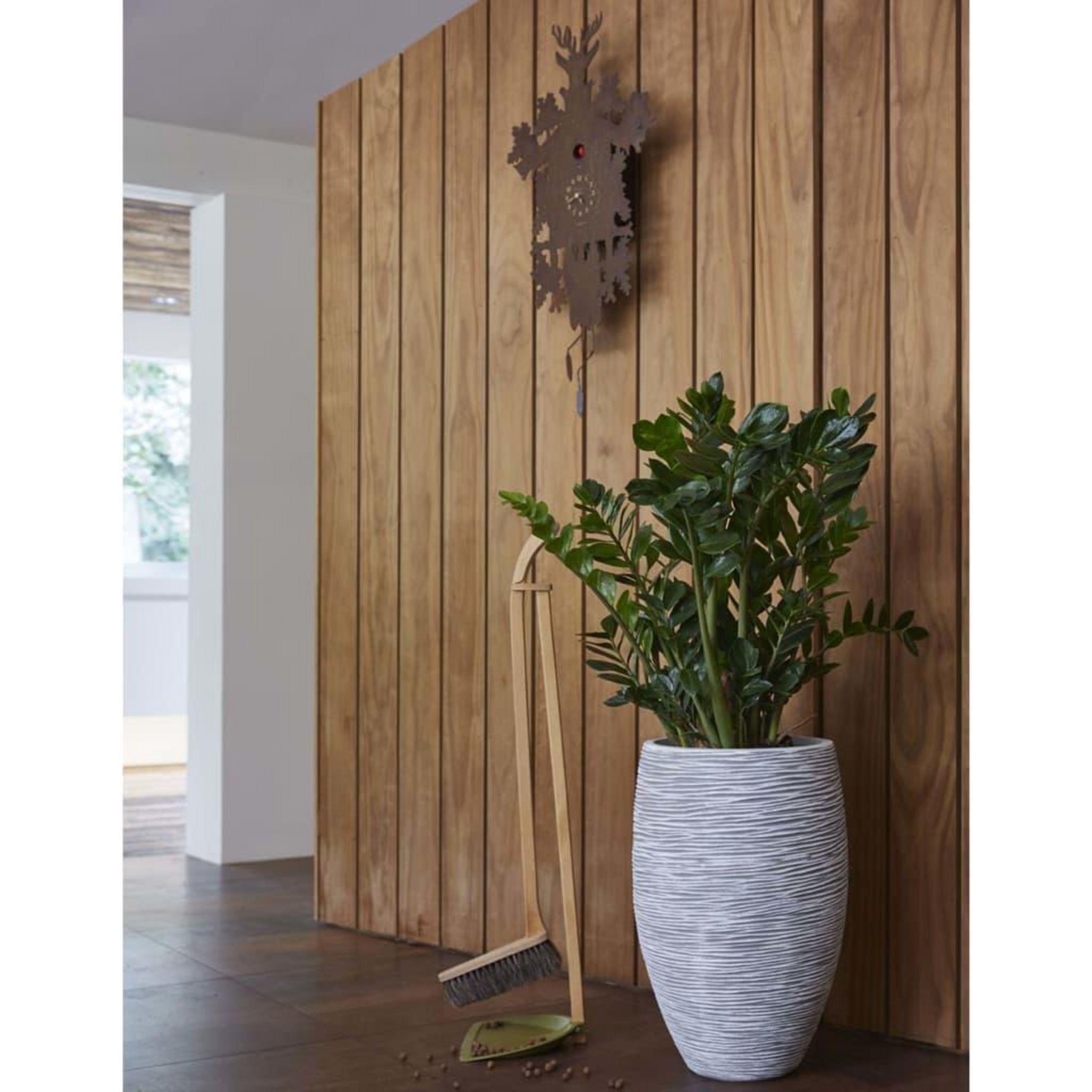 CAPI Capi Pot a fleurs Nature Rib elegant Deluxe 45x72 cm Ivoire pas ...