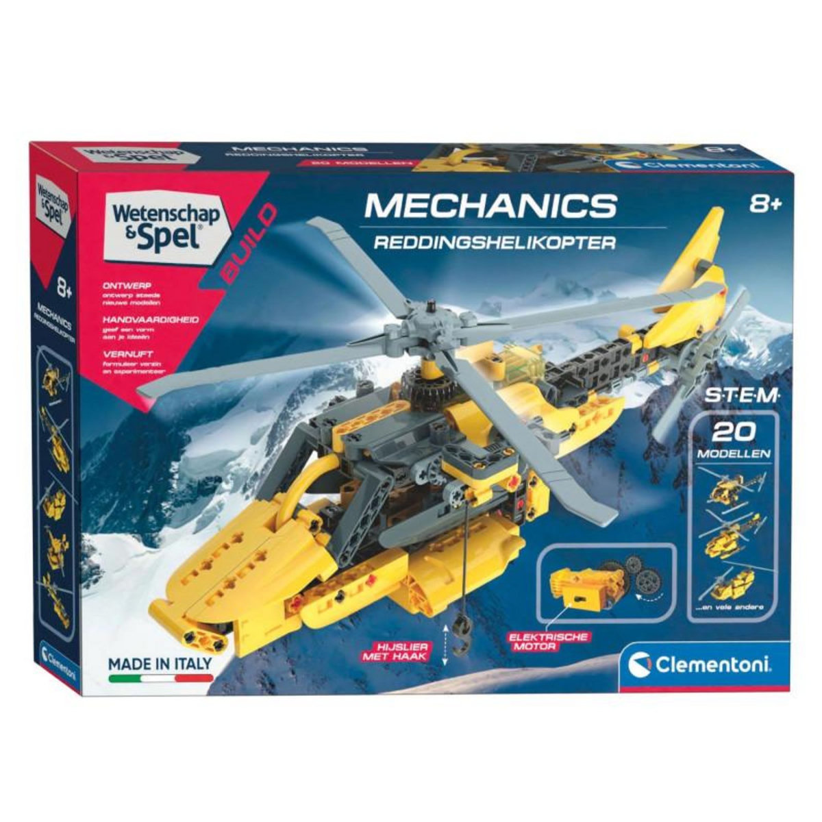 CLEMENTONI Clementoni Science & Game Mechanics - Rescue Helicopter ...