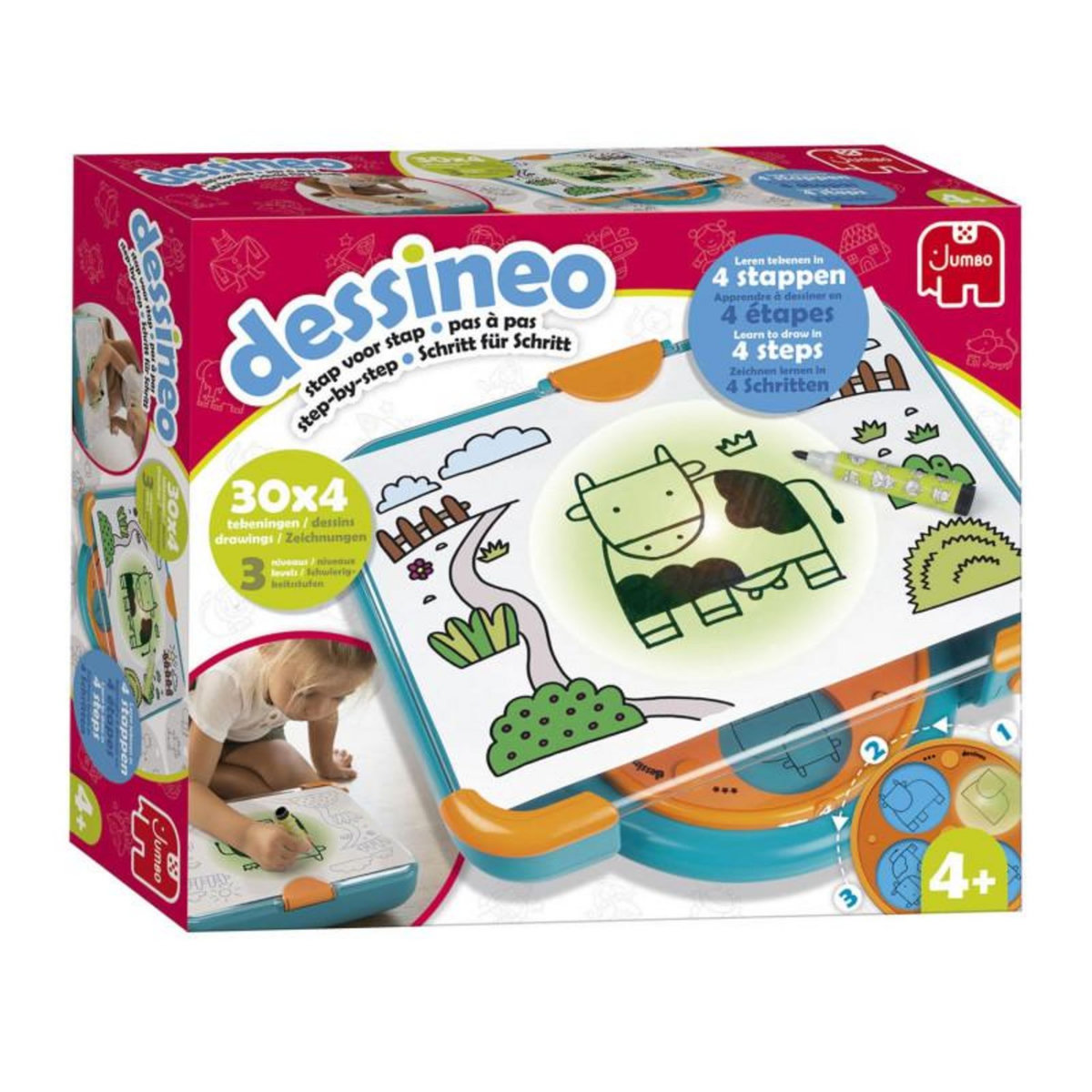 Jumbo Jumbo - Dessineo Drawing 19818 pas cher - Auchan.fr