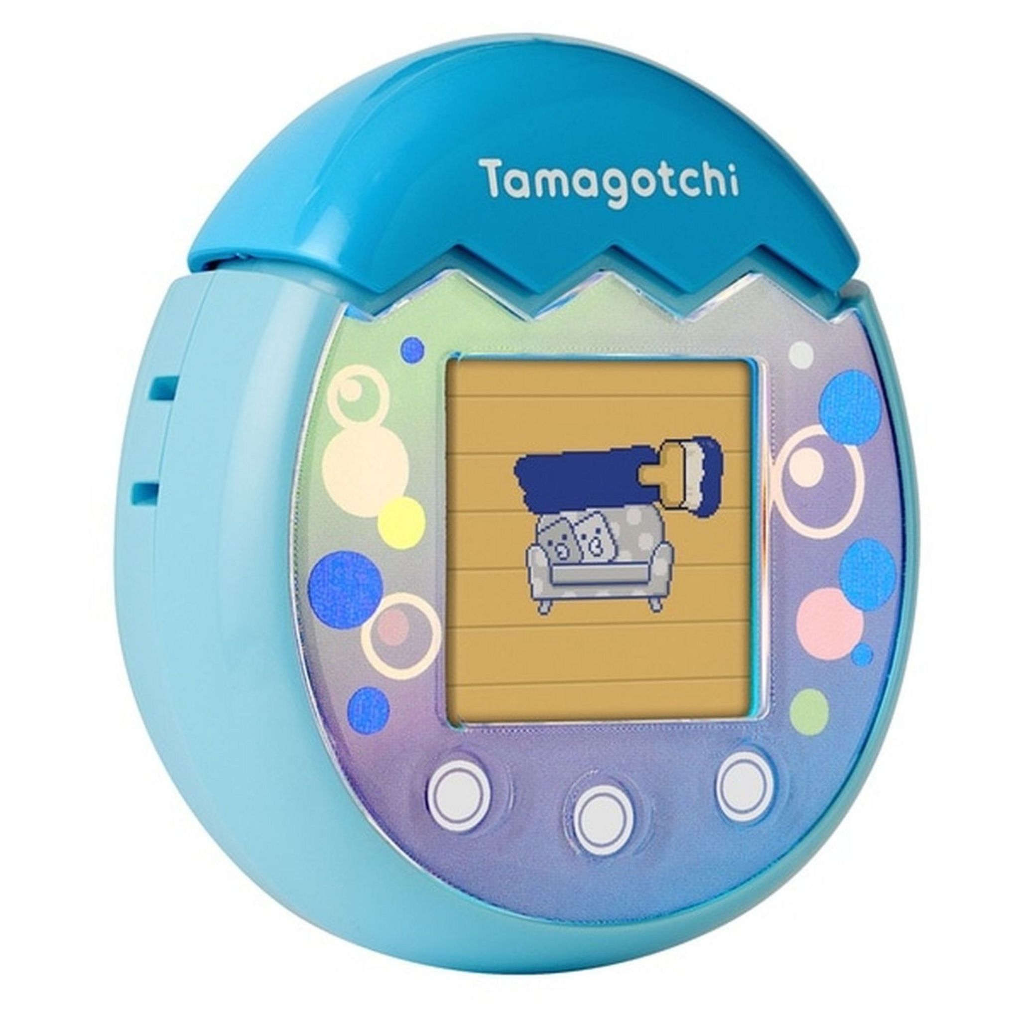 BANDAI Tamagotchi Pix bleu pas cher - Auchan.fr