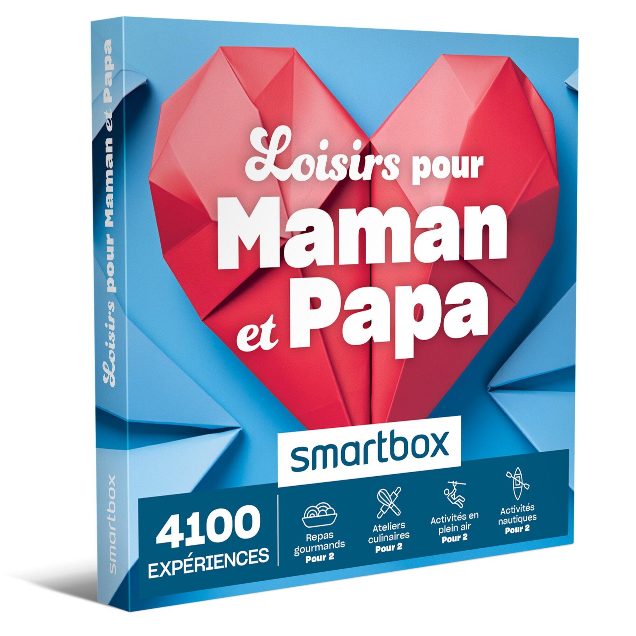 Smartbox Loisirs pour maman et papa - Coffret Cadeau Multi-thèmes pas cher - Auchan.fr