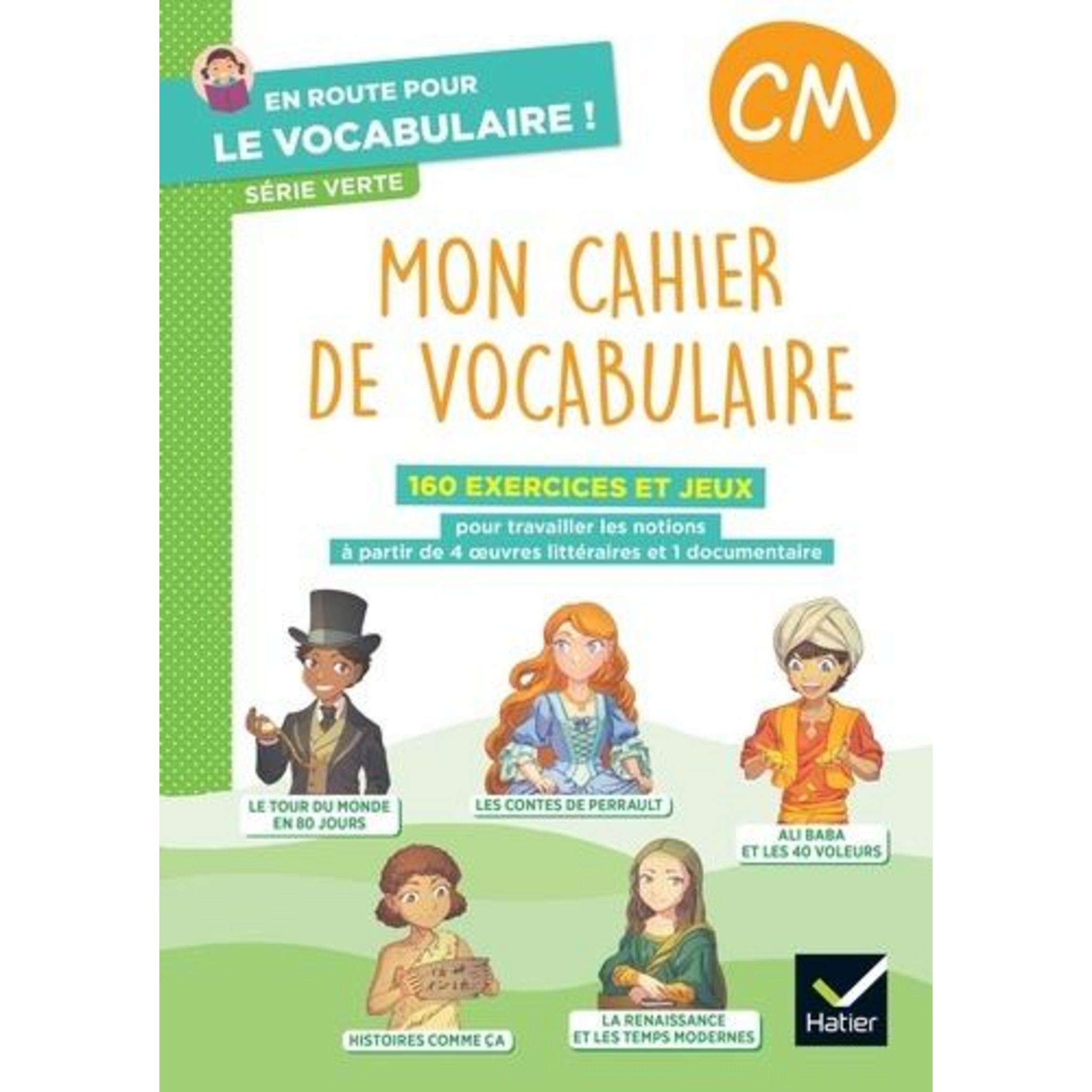 MON CAHIER DE VOCABULAIRE CM. SERIE VERTE, Onillon Delphine pas cher ...