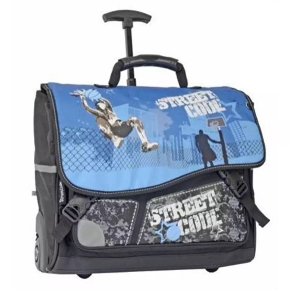 Street Code Cartable à roulettes pas cher - Auchan.fr Street Code Cartable à roulettes pas cher - Auchan.fr
