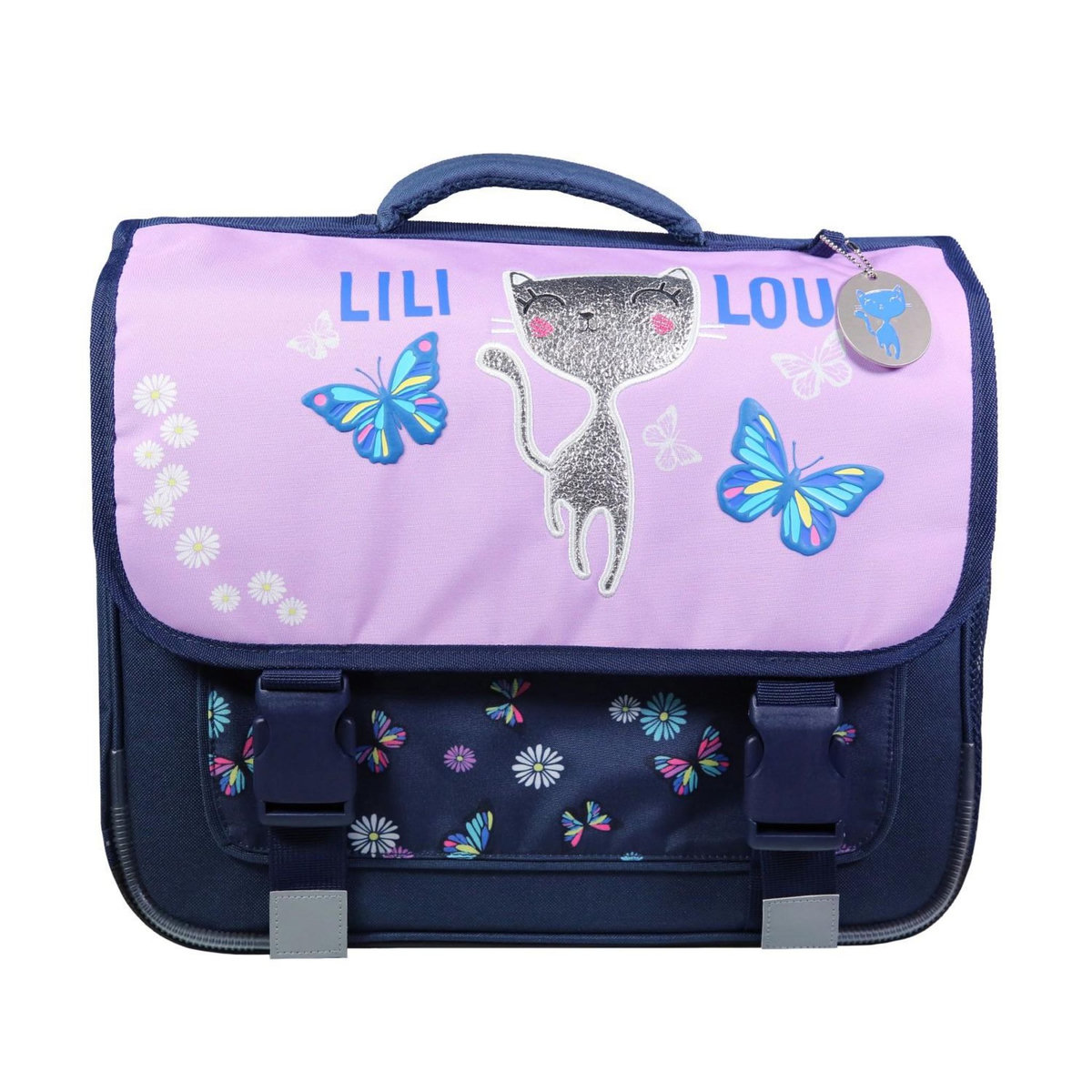 Bagtrotter BAGTROTTER Cartable 38 cm Lili Lou Violet pas cher - Auchan.fr