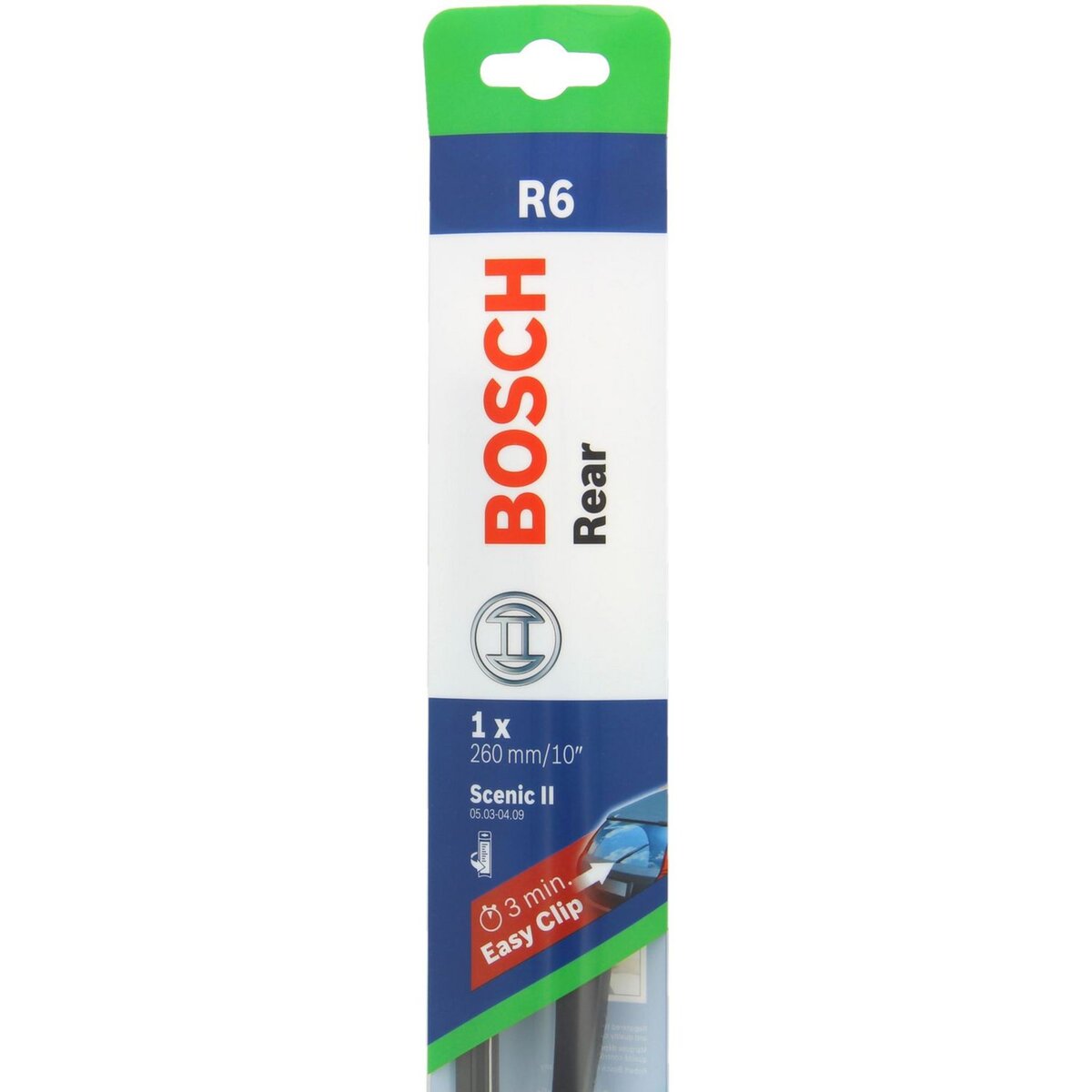 BOSCH Balai d'essuie-glace arrière BOSCH SCENIC IIN°R6 pas cher - Auchan.fr